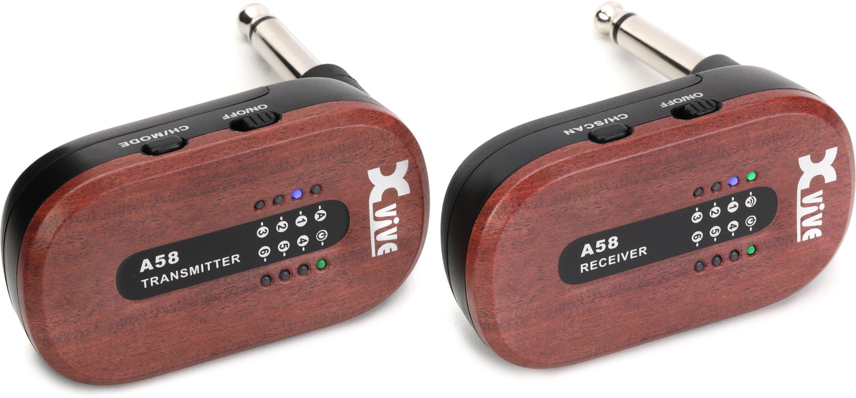Xvive A58 Wireless Guitar System - Mahogany | Sweetwater