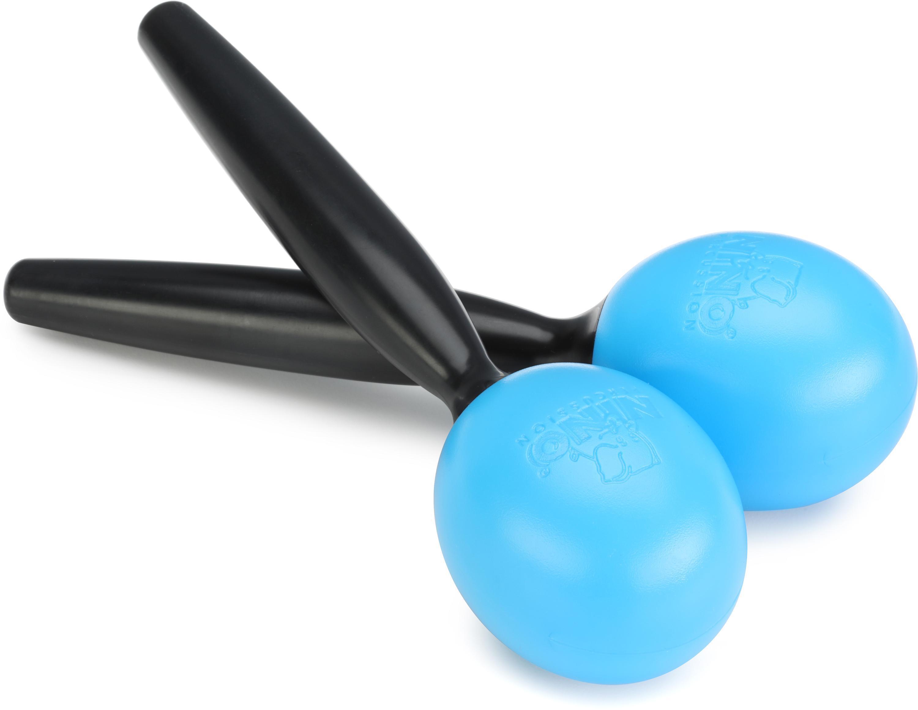 Nino ABS Maracas Pair - Sky Blue | Sweetwater
