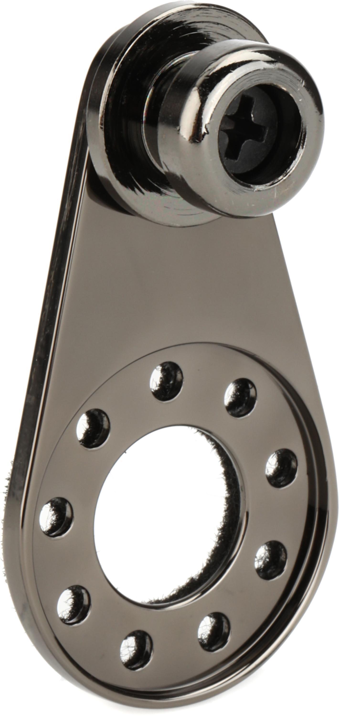 MusicNomad Acousti-Lok Strap Lock Adapter for 3 Screw Output Jack/End ...