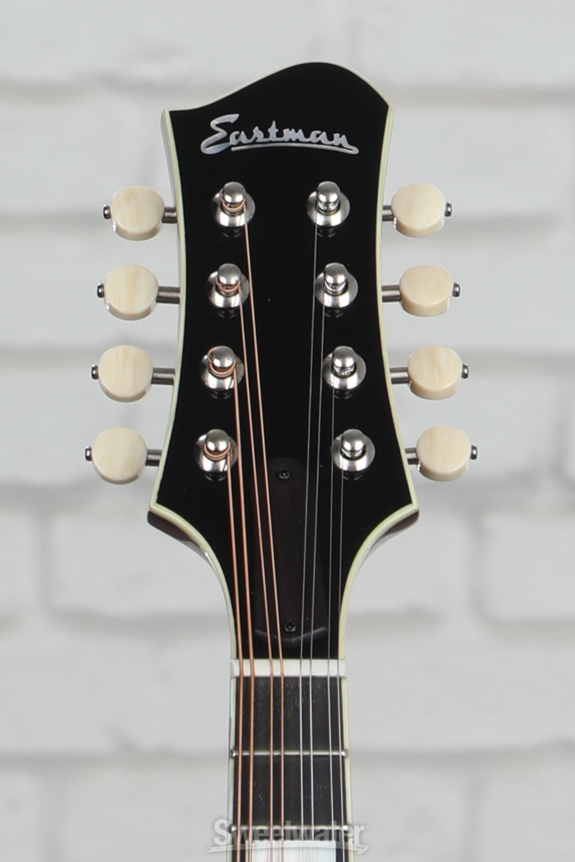 Eastman Guitars MD605 A-style Acoustic-electric Mandolin - Goldburst ...