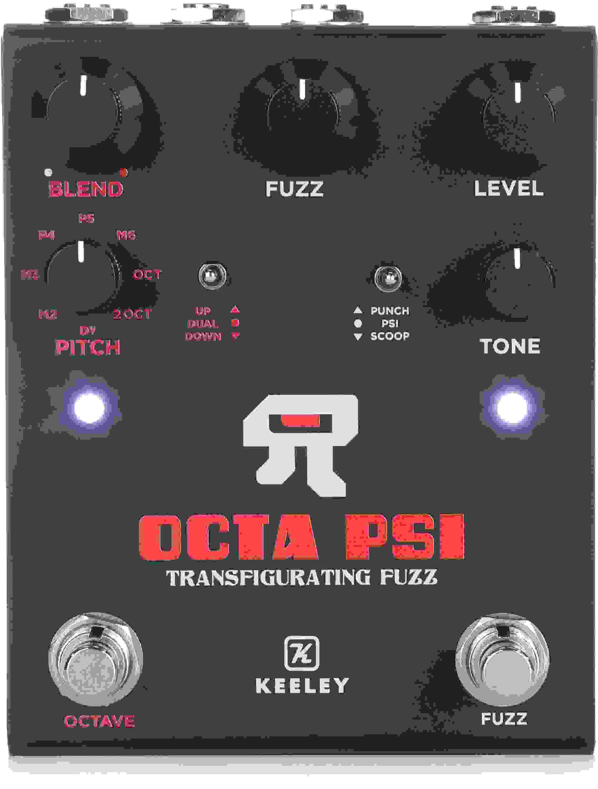 Keeley Octa Psi Transfigurating Fuzz Pedal with Polyphonic Pitch Shifting | Sweetwater