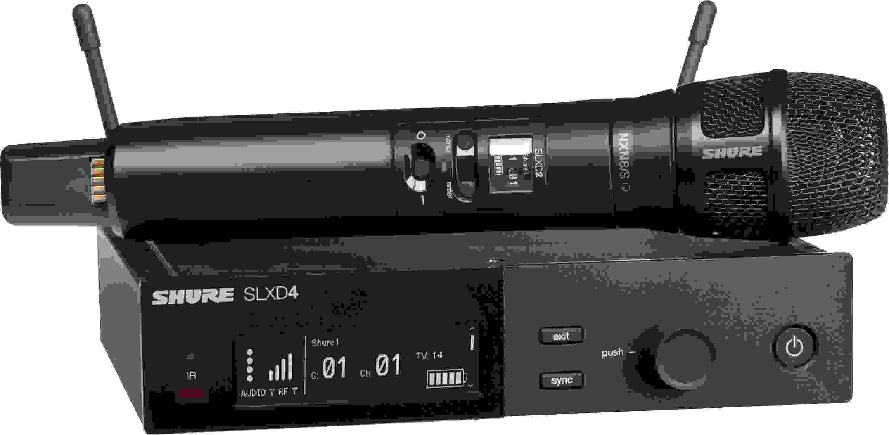 Shure SLX-D/Nexadyne Digital Wireless Microphone System | Sweetwater
