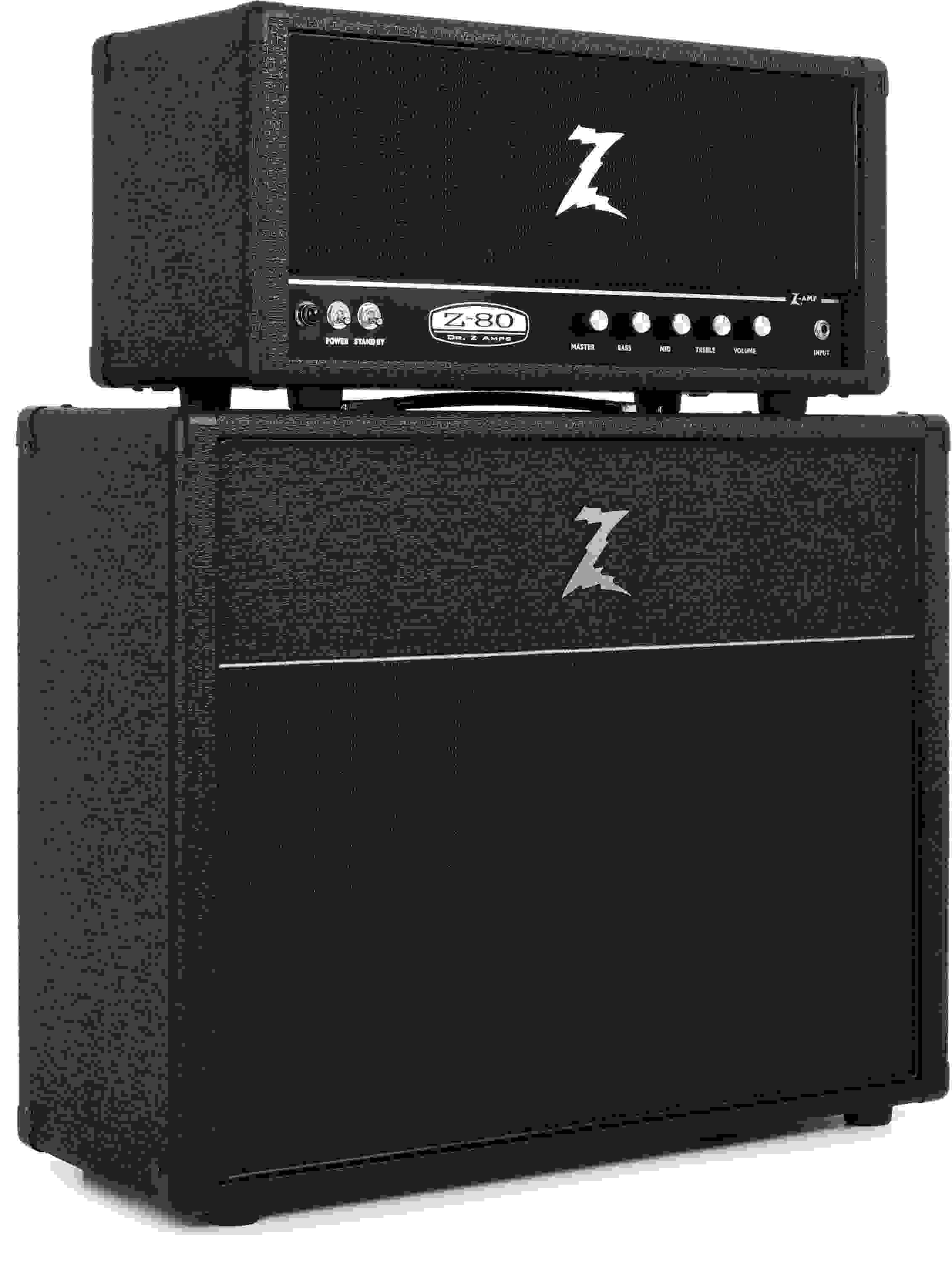 Dr. Z Z-80 Set 80-watt Tube Amplifier Head and 2 x 12-inch Cabinet ...
