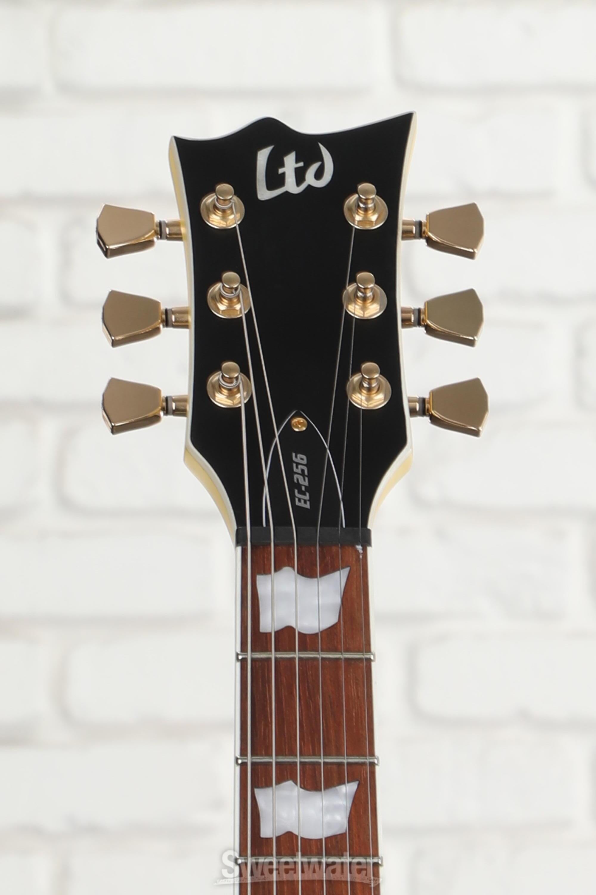 ESP LTD Eclipse EC-256 Electric Guitar - Vintage Gold Satin | Sweetwater