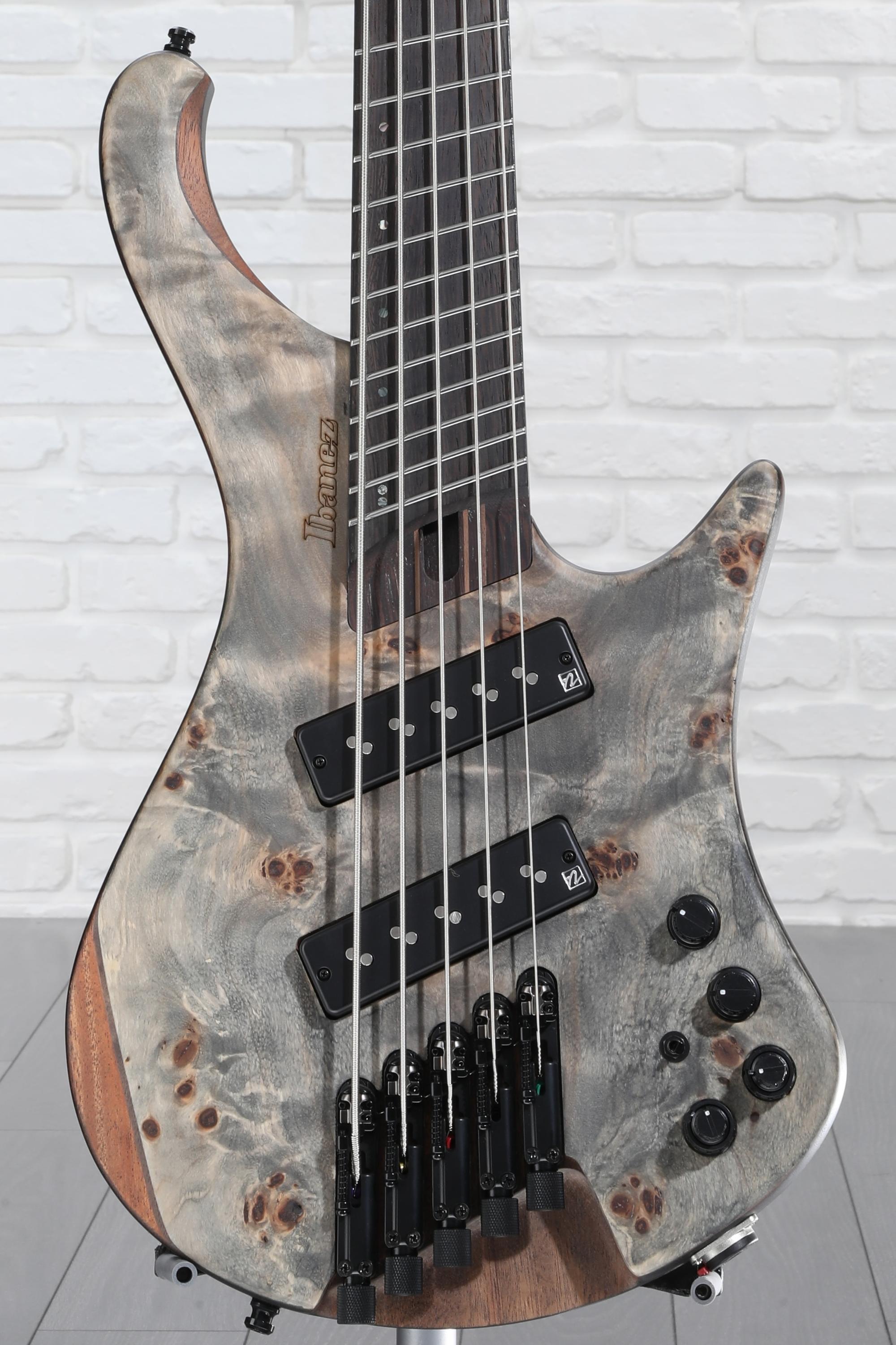 Ibanez Bass Workshop EHB1505MS 5-string Multi-scale Bass Guitar - Black ...