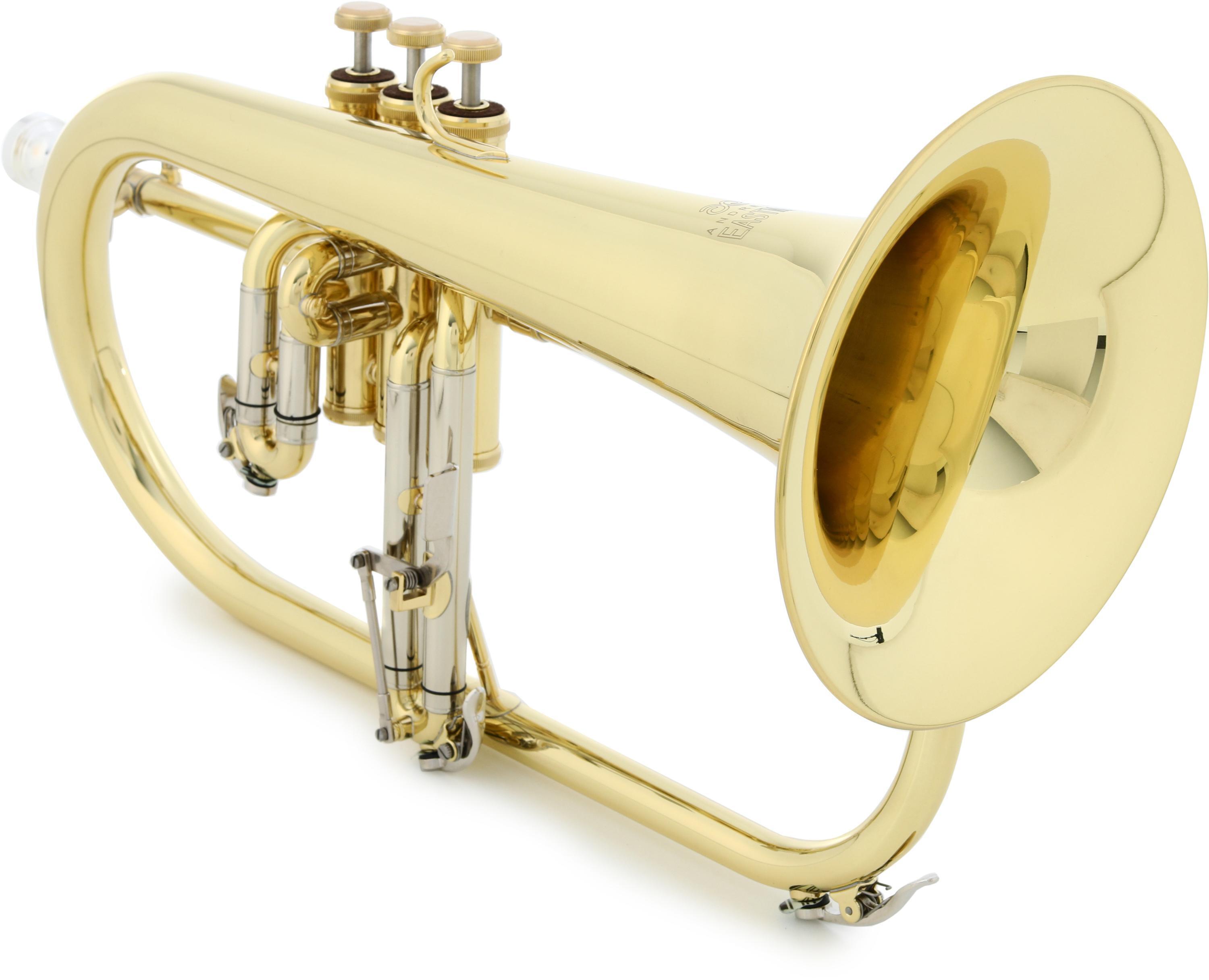 Eastman EFG412 Student Series Bb Flugelhorn - Clear Lacquer | Sweetwater
