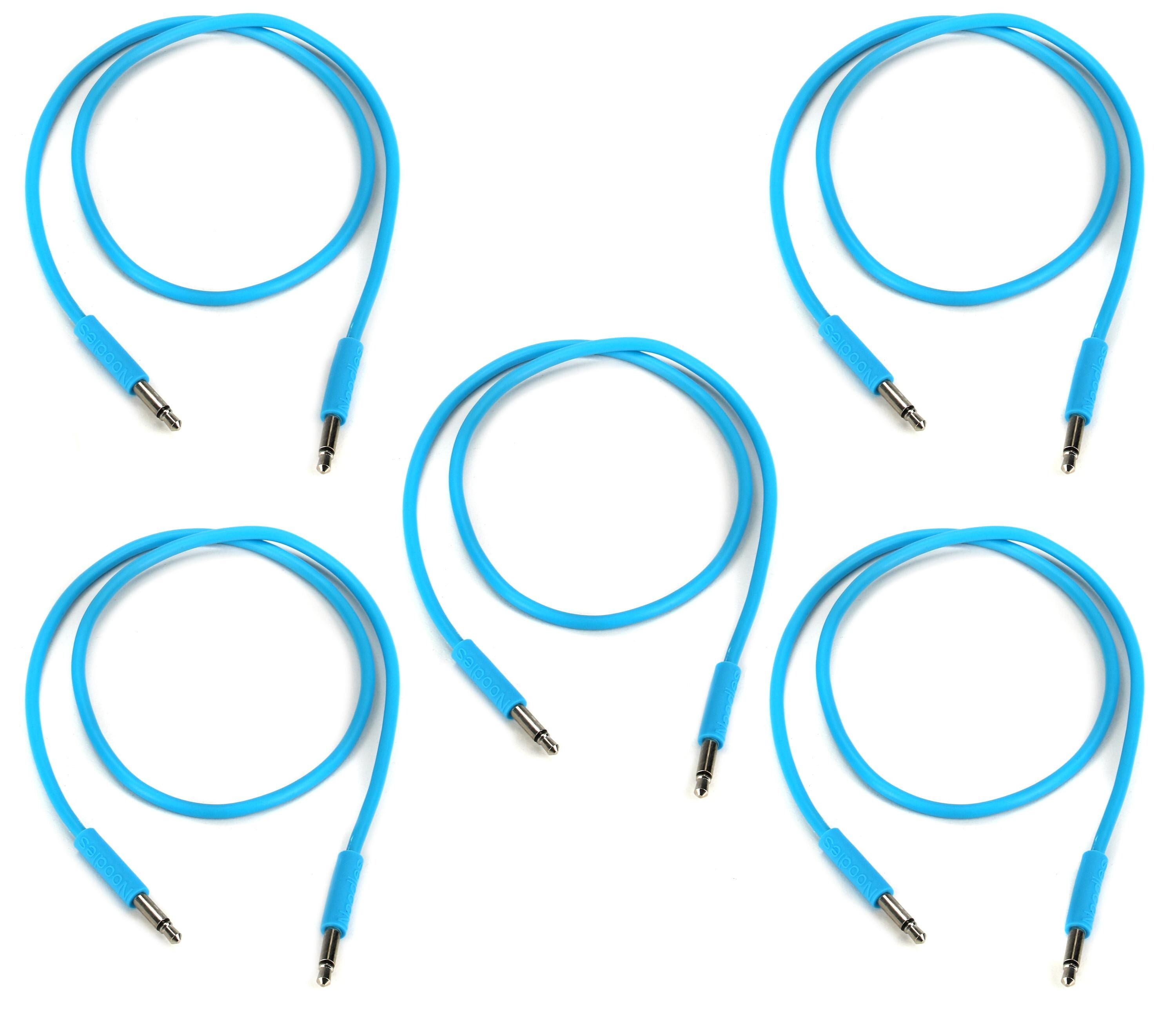 Nazca Audio Noodles Eurorack Patch Cable 3.5mm TS Male to 3.5mm TS Male ...