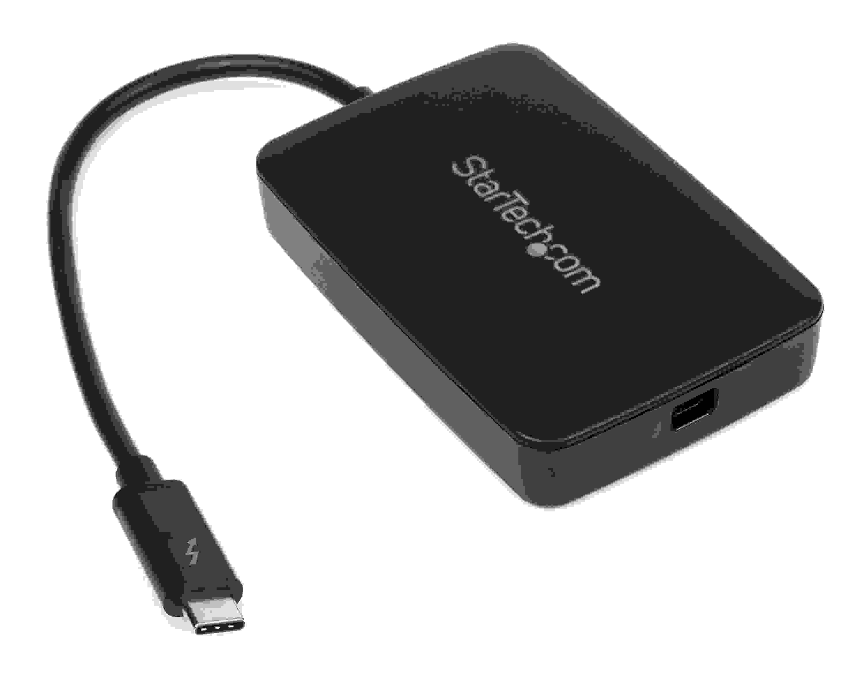 StarTech.com Thunderbolt Adapter - Thunderbolt 3 to Thunderbolt 1 or 2 ...