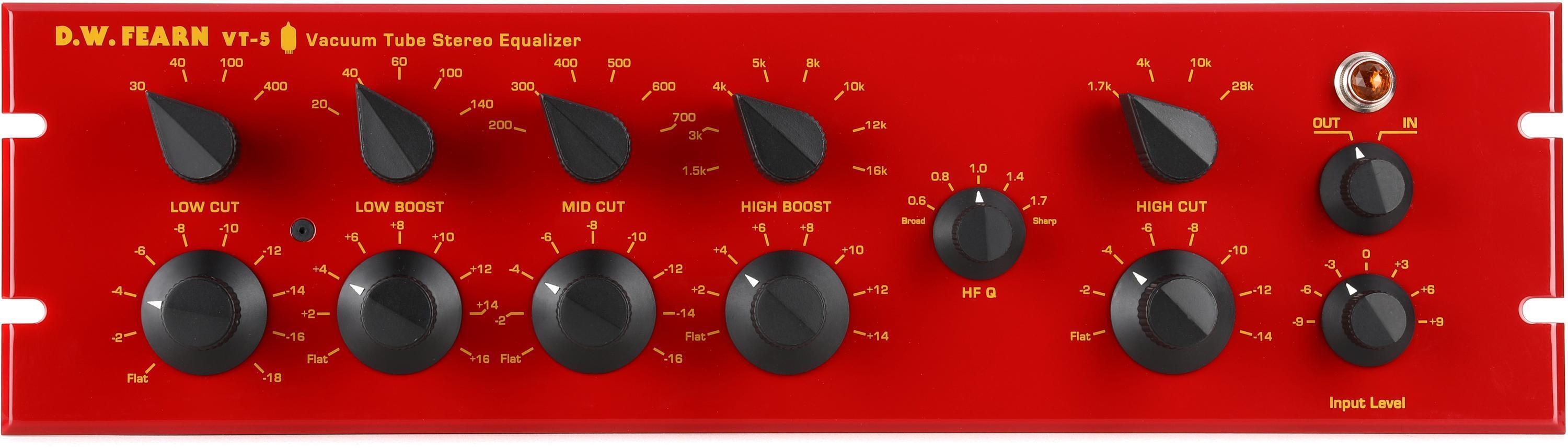 DW Fearn VT-5 Stereo Tube Equalizer and VT-7 Dual-channel Tube ...