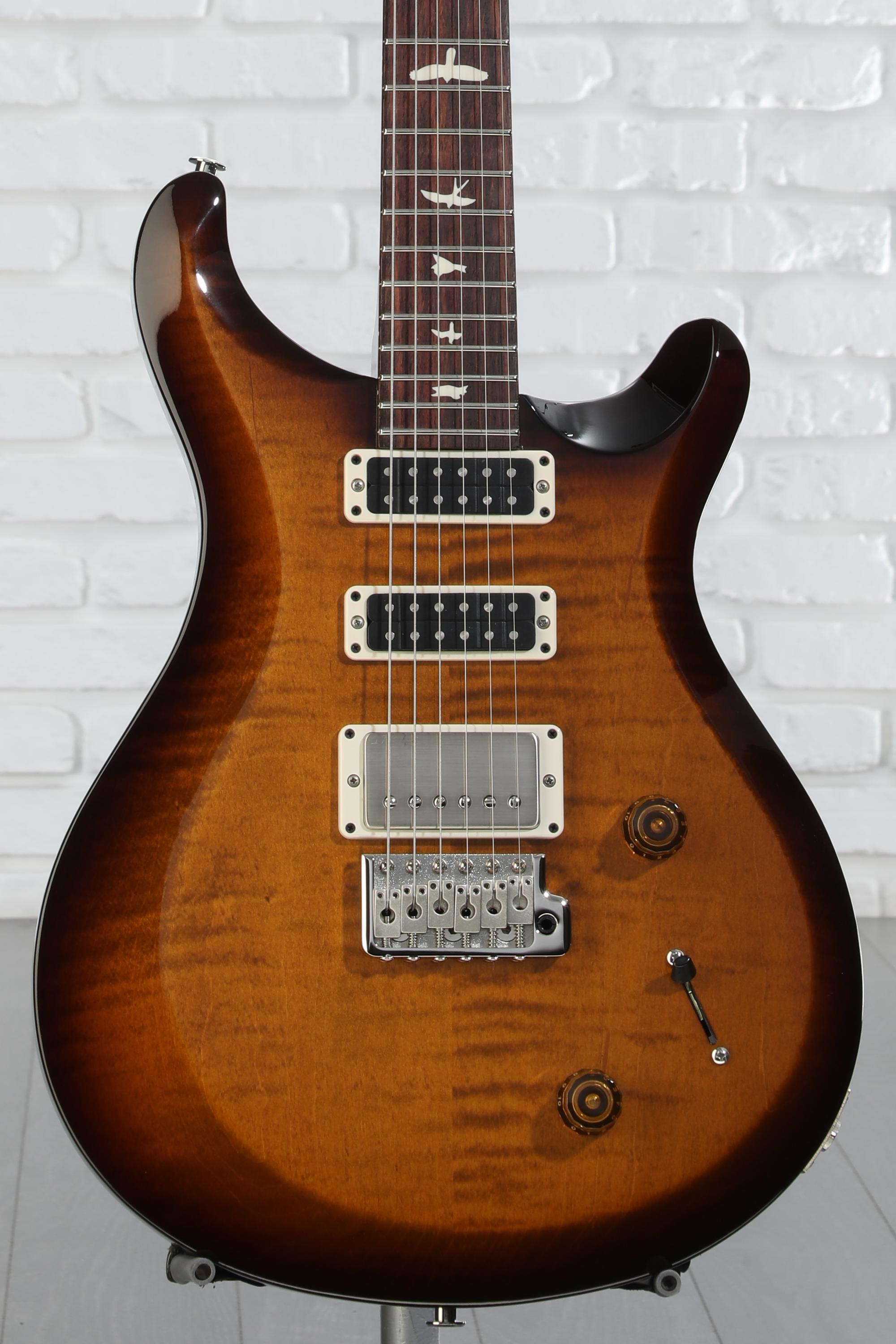 PRS S2 Studio Electric Guitar - Black Amber | Sweetwater