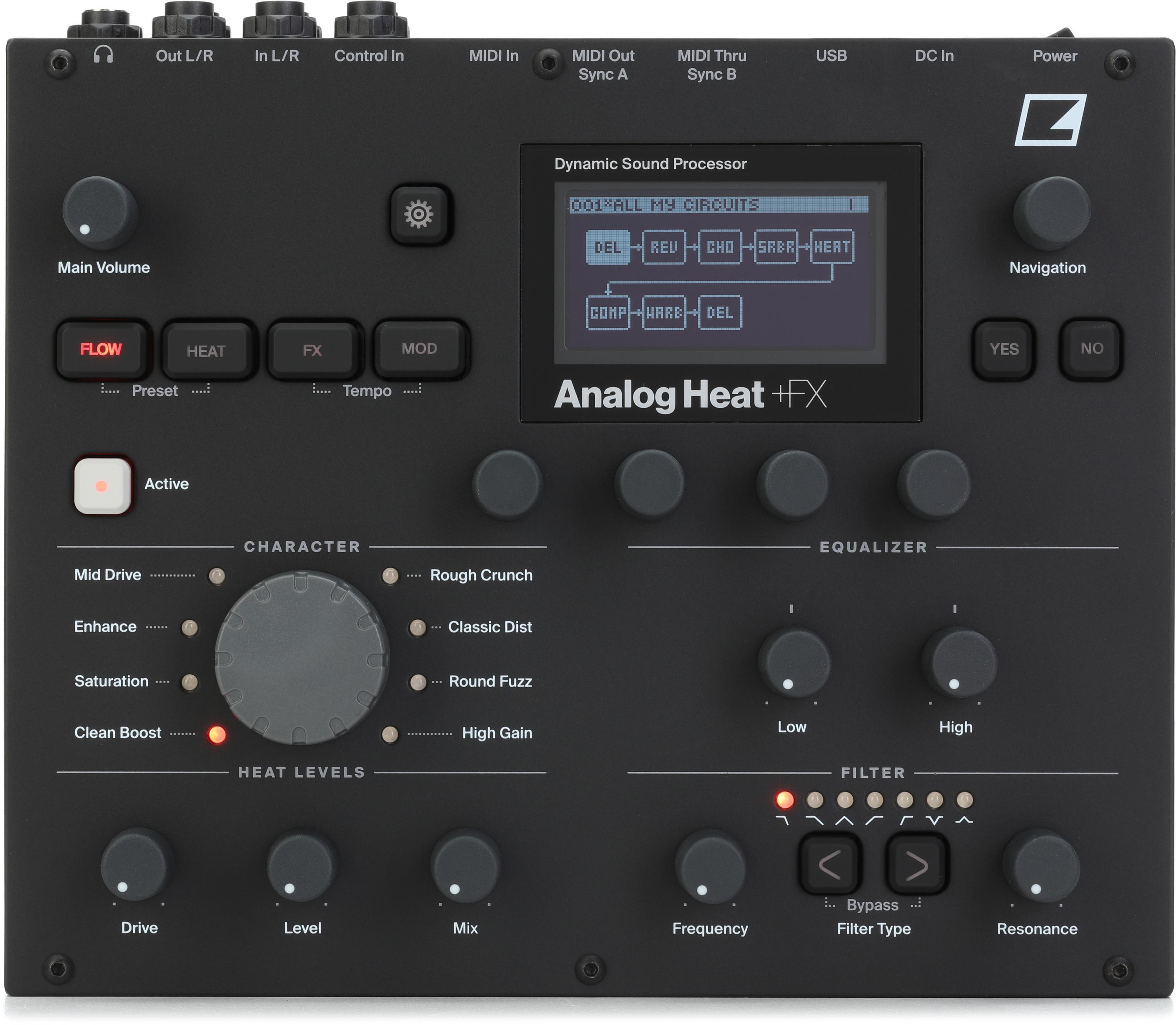 Elektron Analog Heat +FX Dynamic Sound Processor | Sweetwater