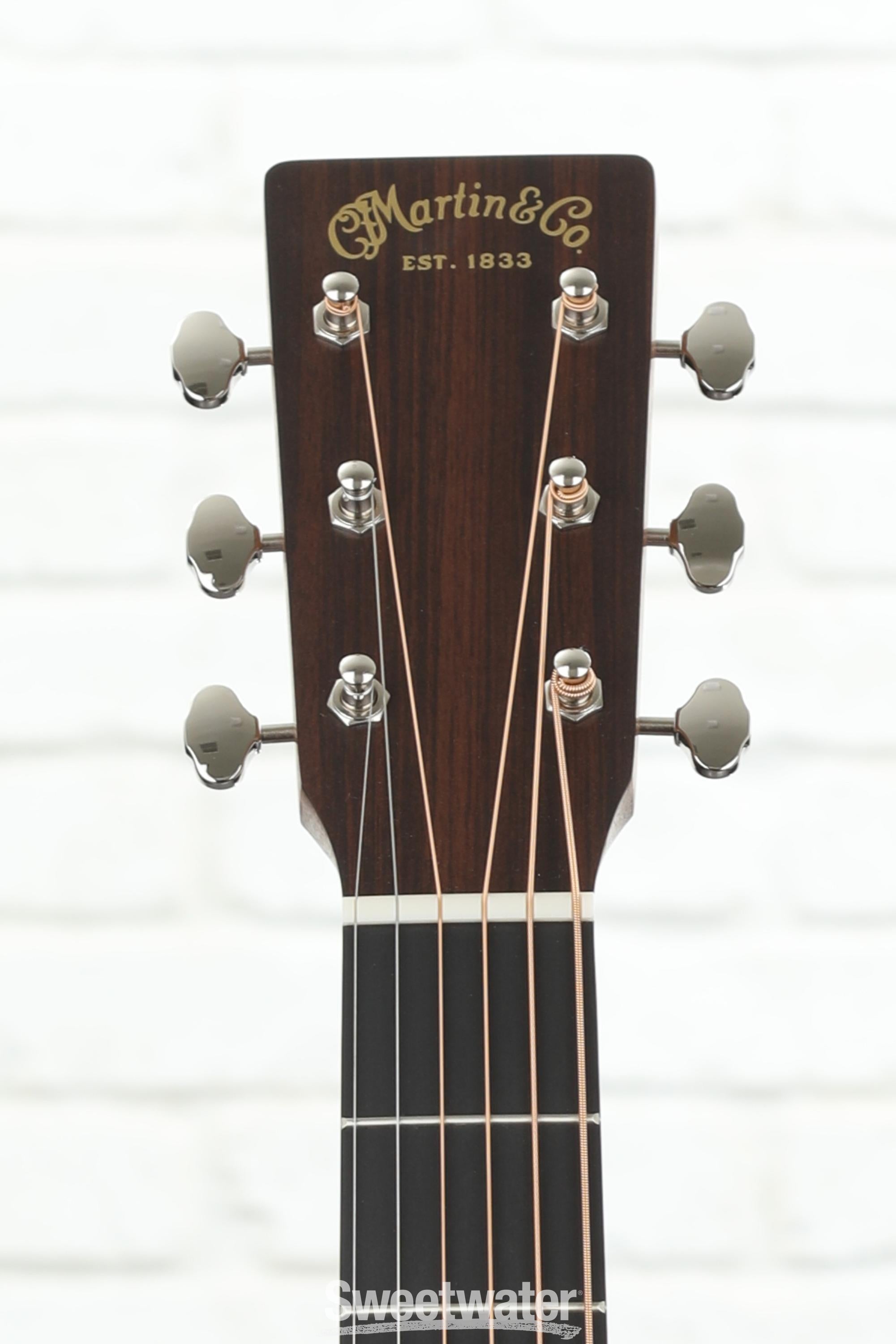 Martin D-12E Road Series Left-Handed Acoustic-electric Guitar - Natural ...