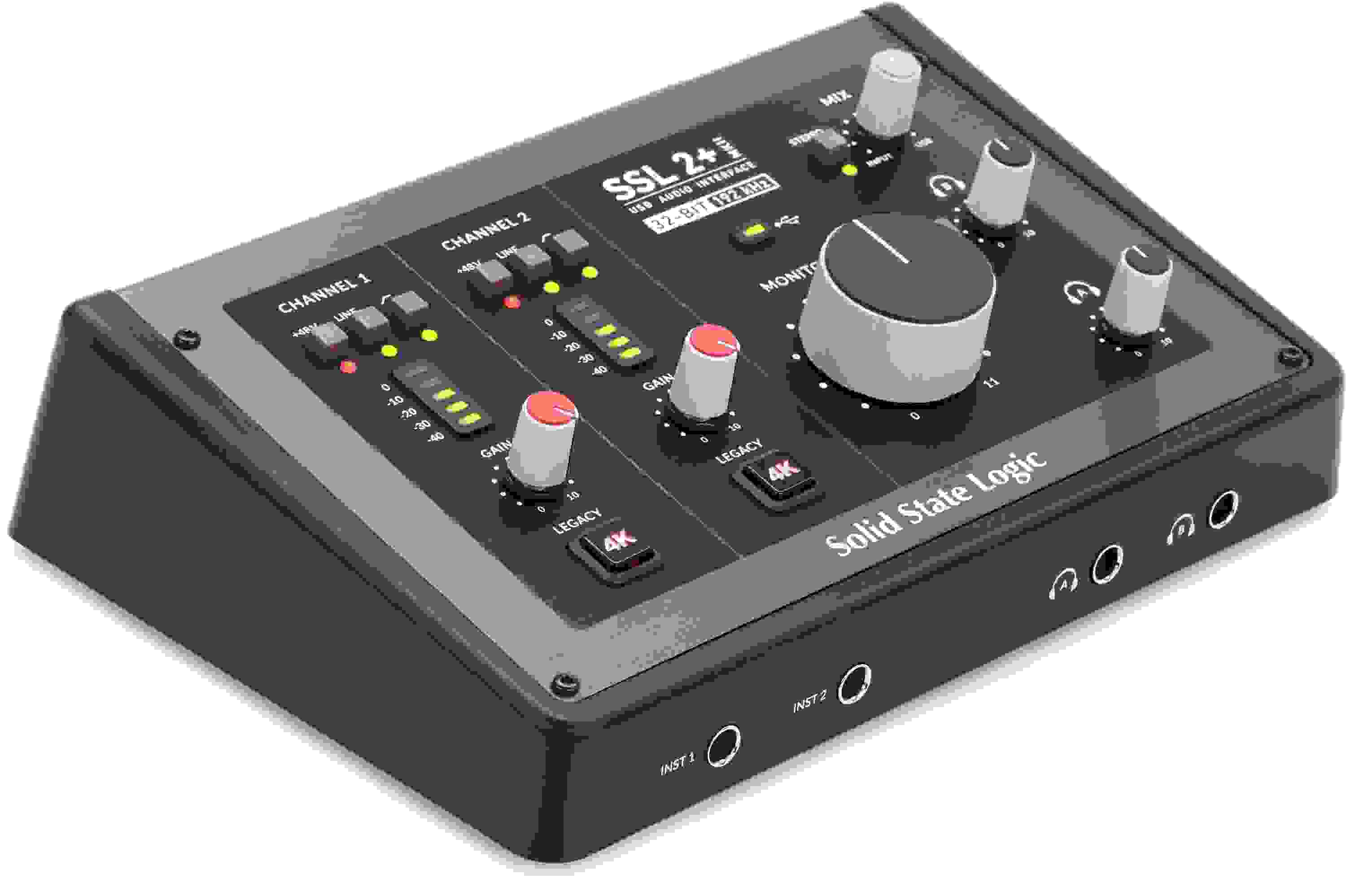 Solid State Logic SSL 2+ MKII USB-C Audio Interface | Sweetwater