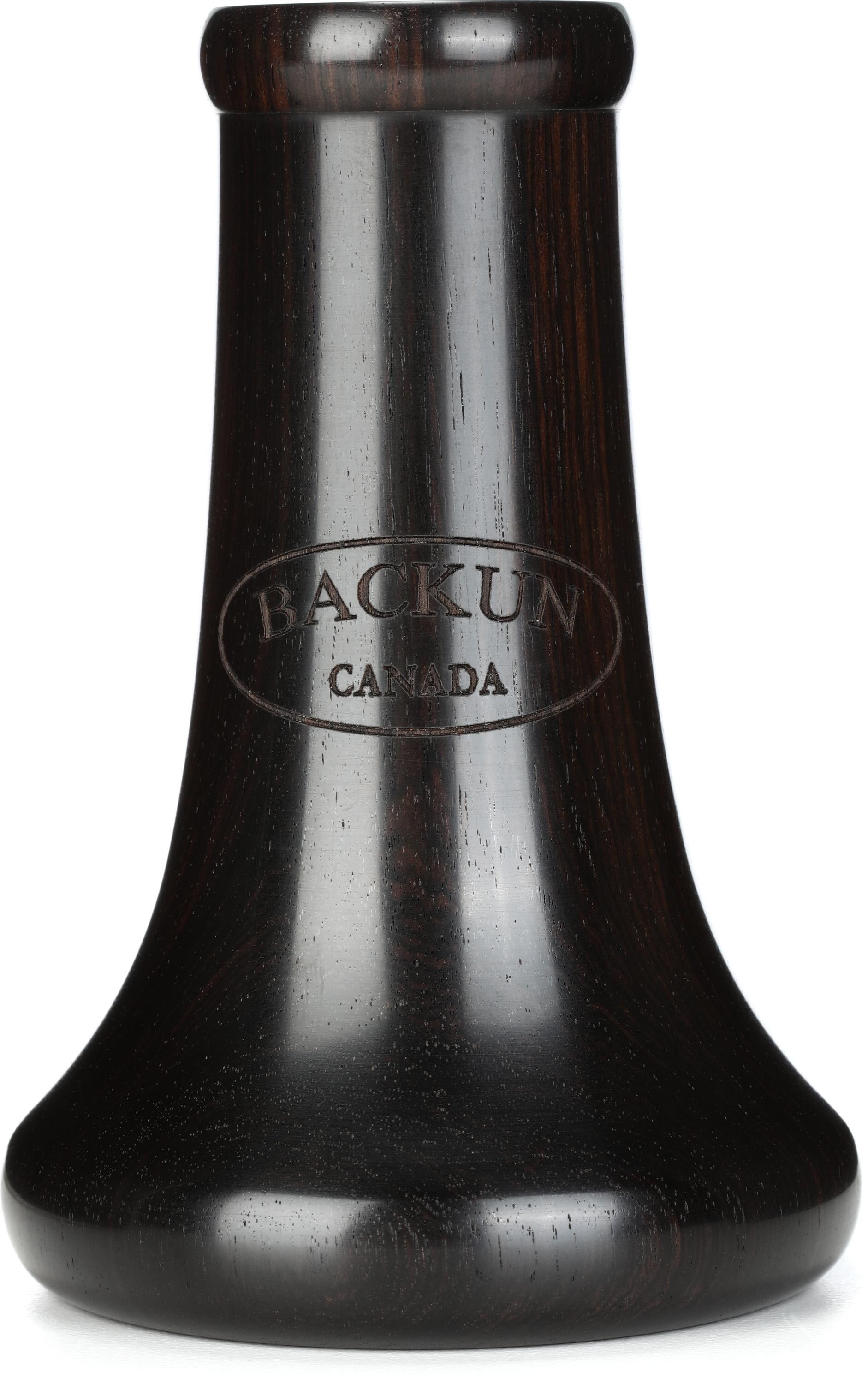 Backun Bell with Voicing Groove for Bb Clarinet - Grenadilla Wood ...