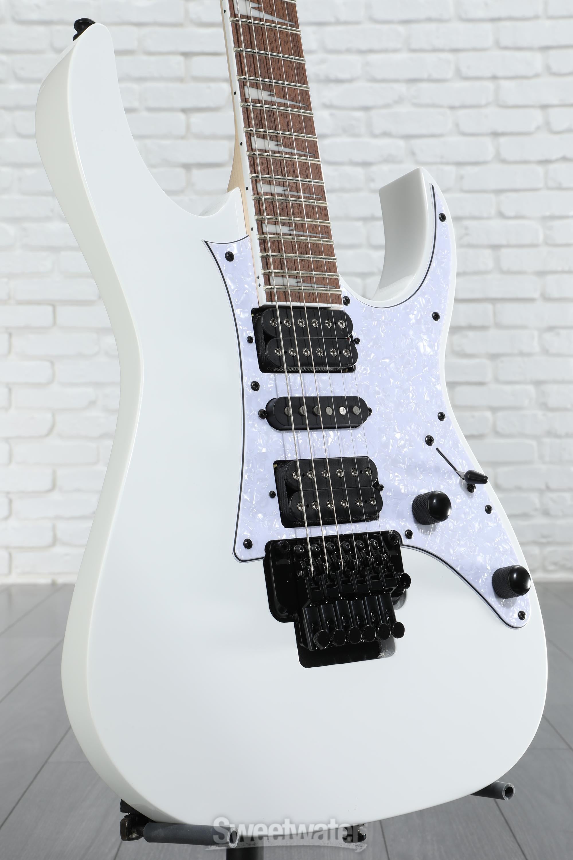 Ibanez RG Standard RG450DXB Electric Guitar - White | Sweetwater