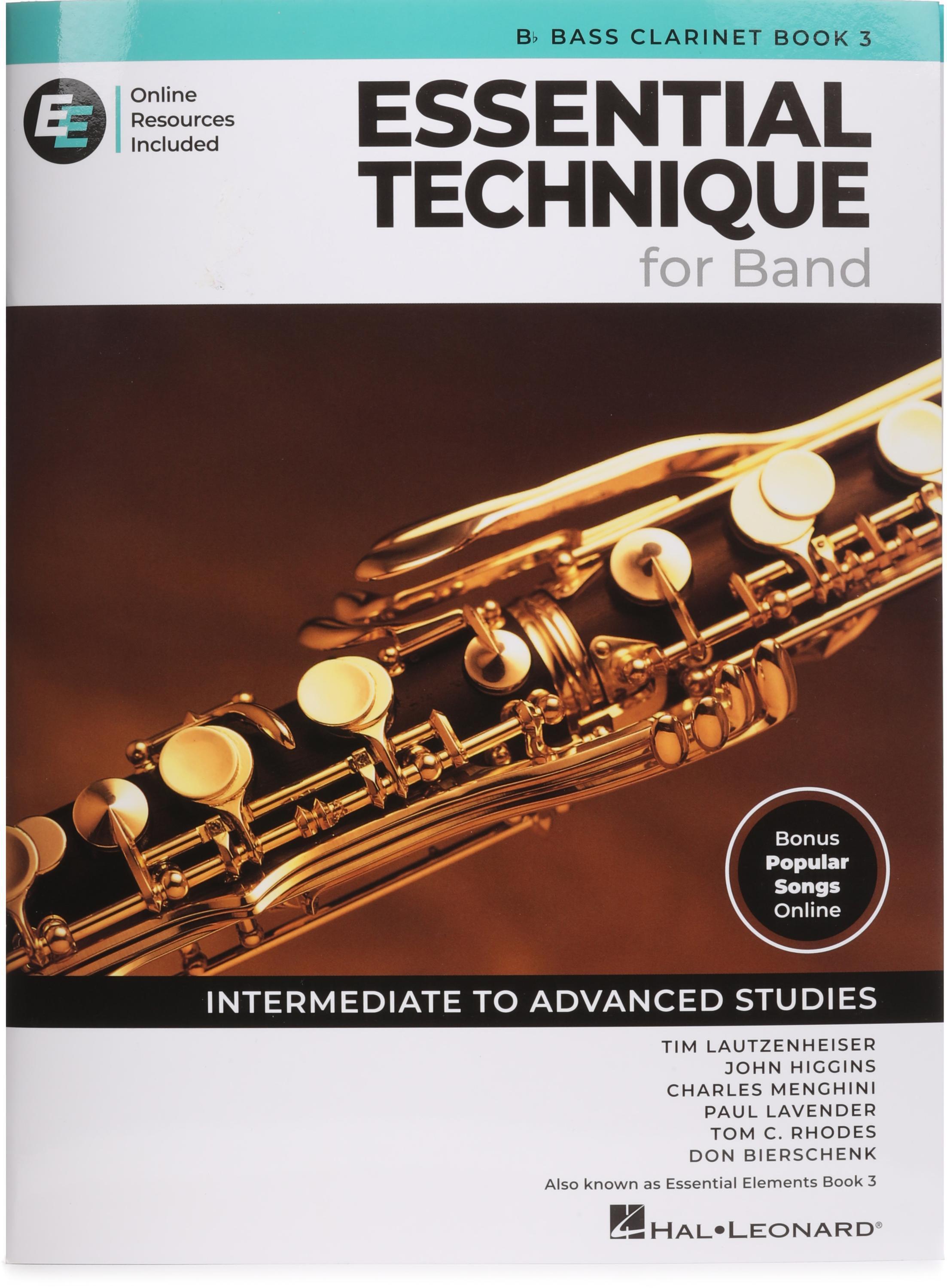 Hal Leonard Essential Techniques for Band - Bb Bass Clarinet, Book 3 ...