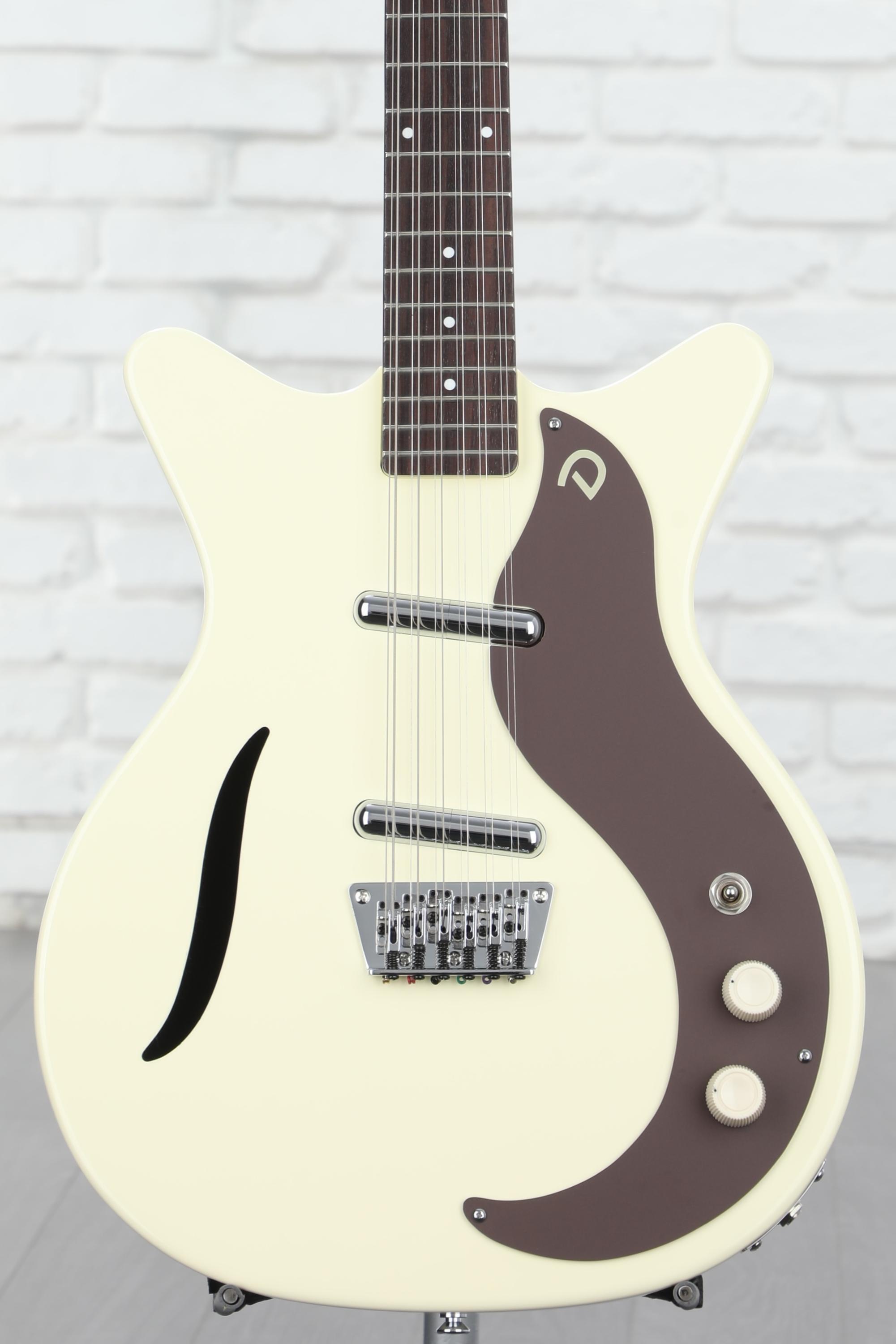 Danelectro Vintage 12 String Electric Guitar - Vintage White | Sweetwater