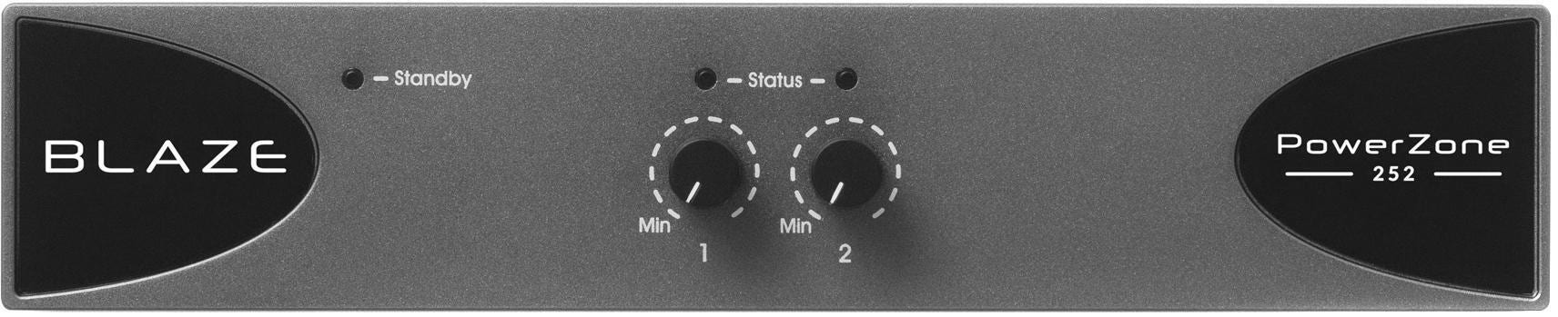 Blaze Audio PowerZone 252 250-watt 2-channel 70V/100V Power Amplifier | Sweetwater