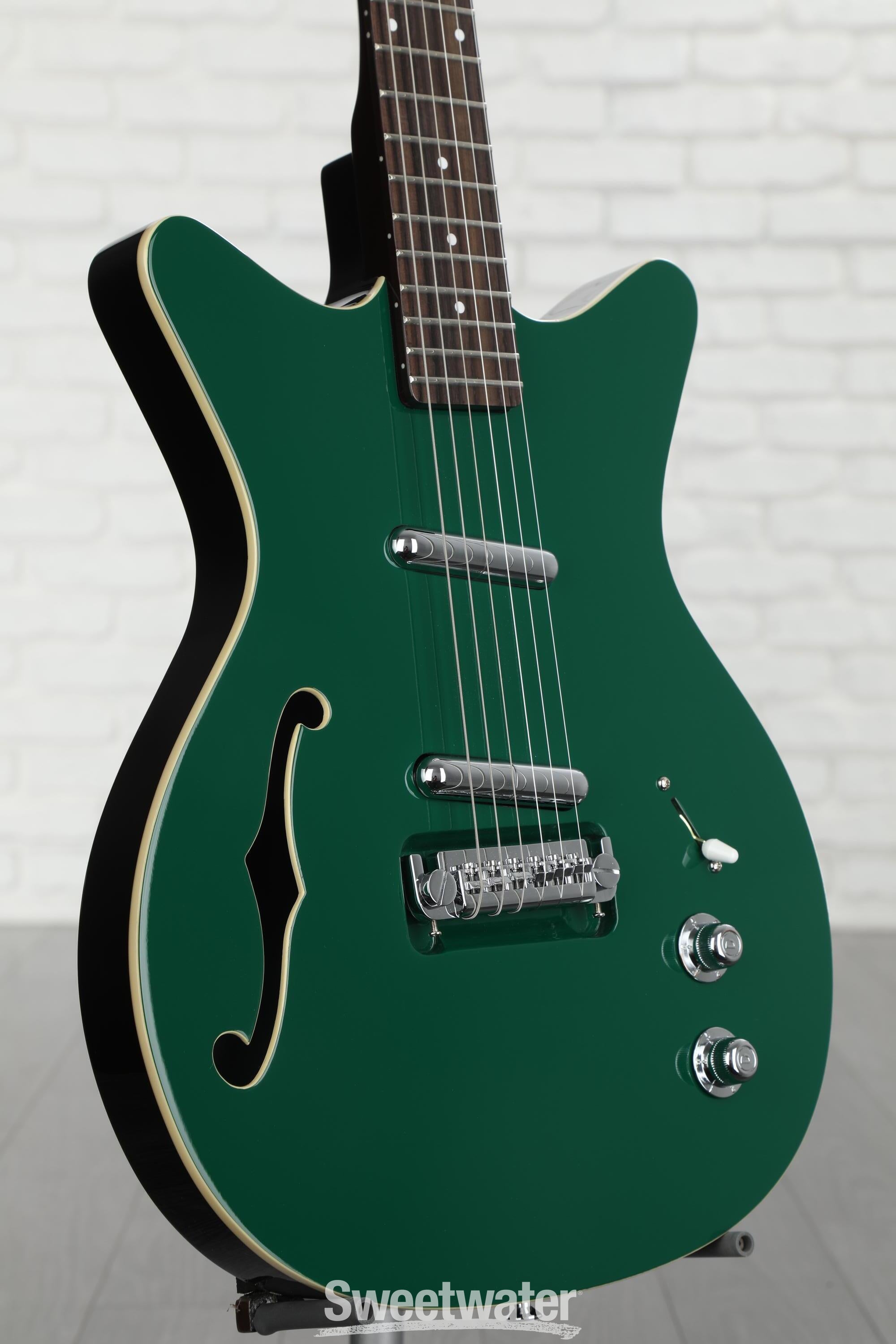 Danelectro Fifty Niner DC Semi-hollowbody Electric Guitar - Jade Top ...