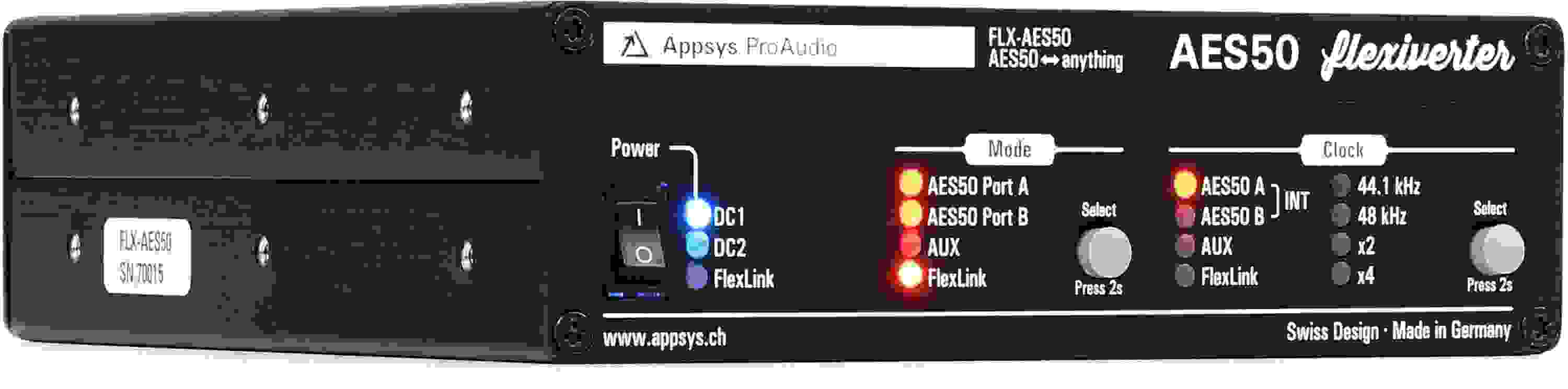 Appsys Flexiverter Digital Format Converter - AES50 | Sweetwater
