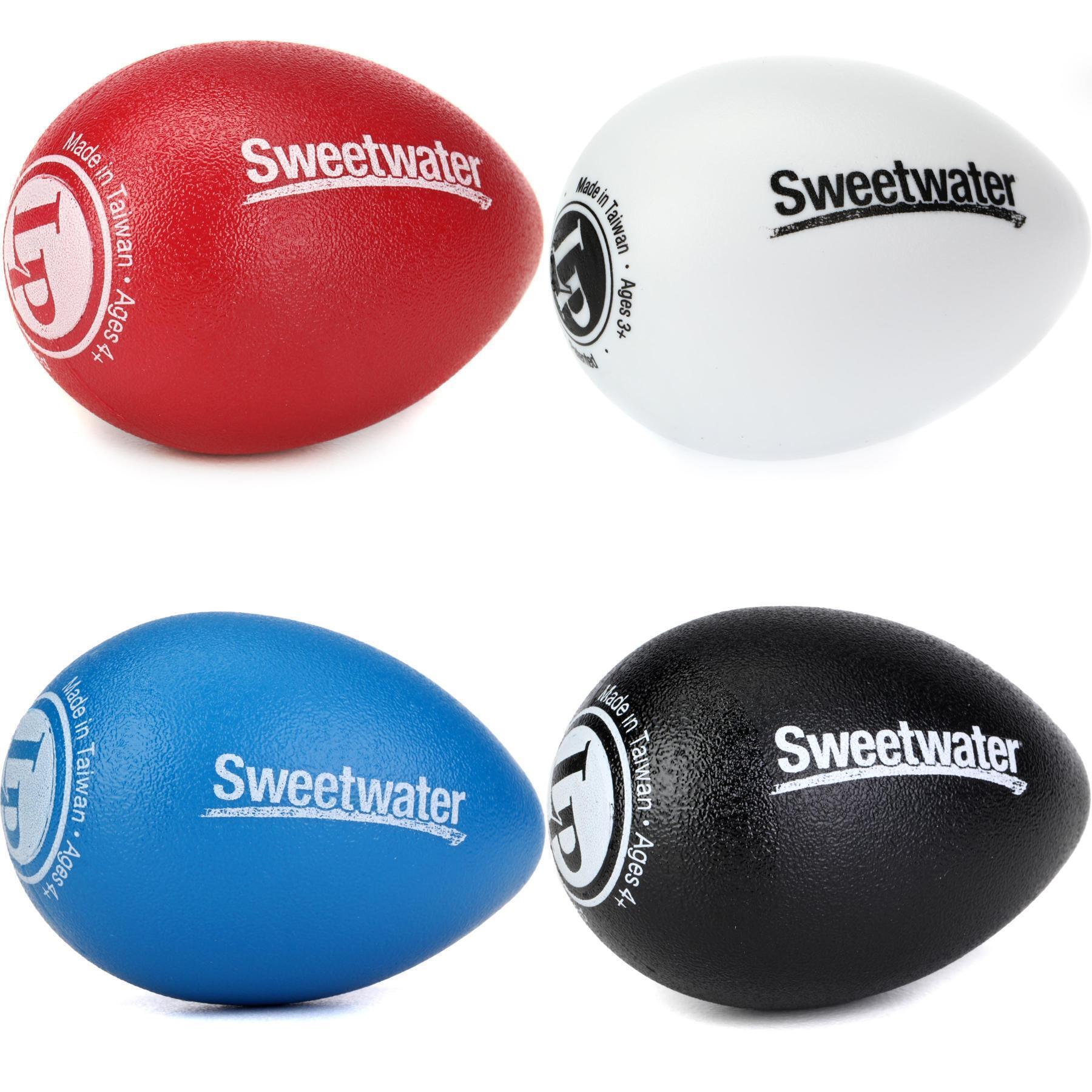 Latin Percussion Sweetwater Egg Shaker - 4 Pack