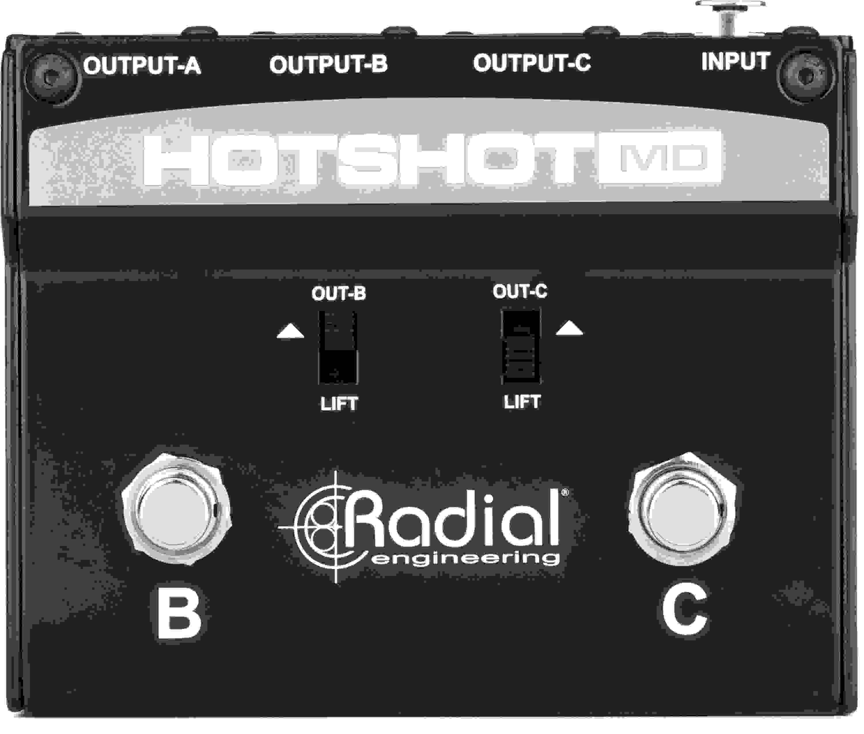 Radial HotShot MD Dynamic Microphone Switcher | Sweetwater