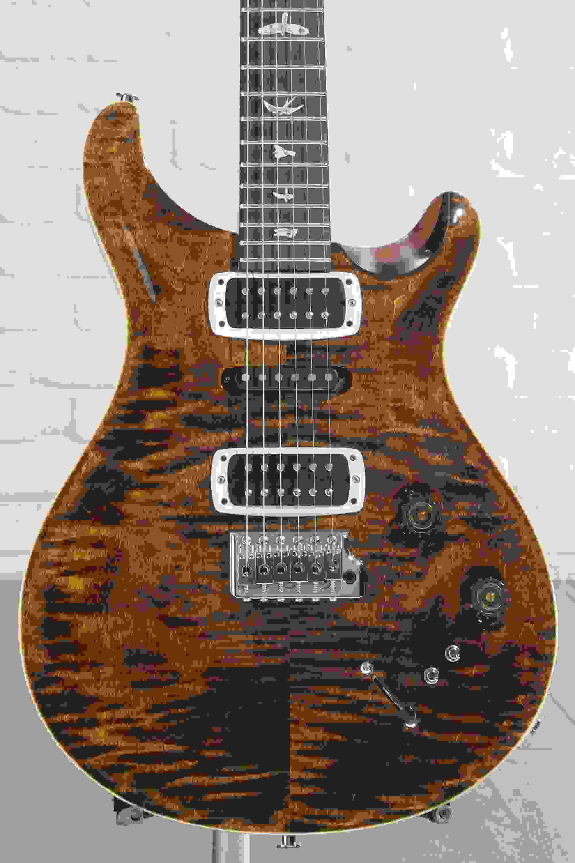PRS Modern Eagle V Electric Guitar - Yellow Tiger | Sweetwater