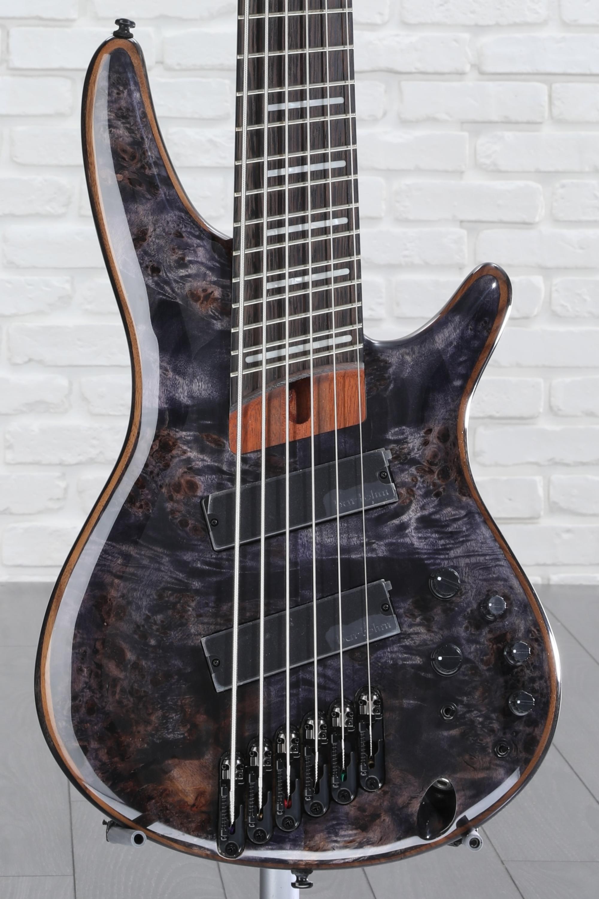 Ibanez Bass Workshop SRMS806 6-string Multi-scale Bass Guitar - Deep ...