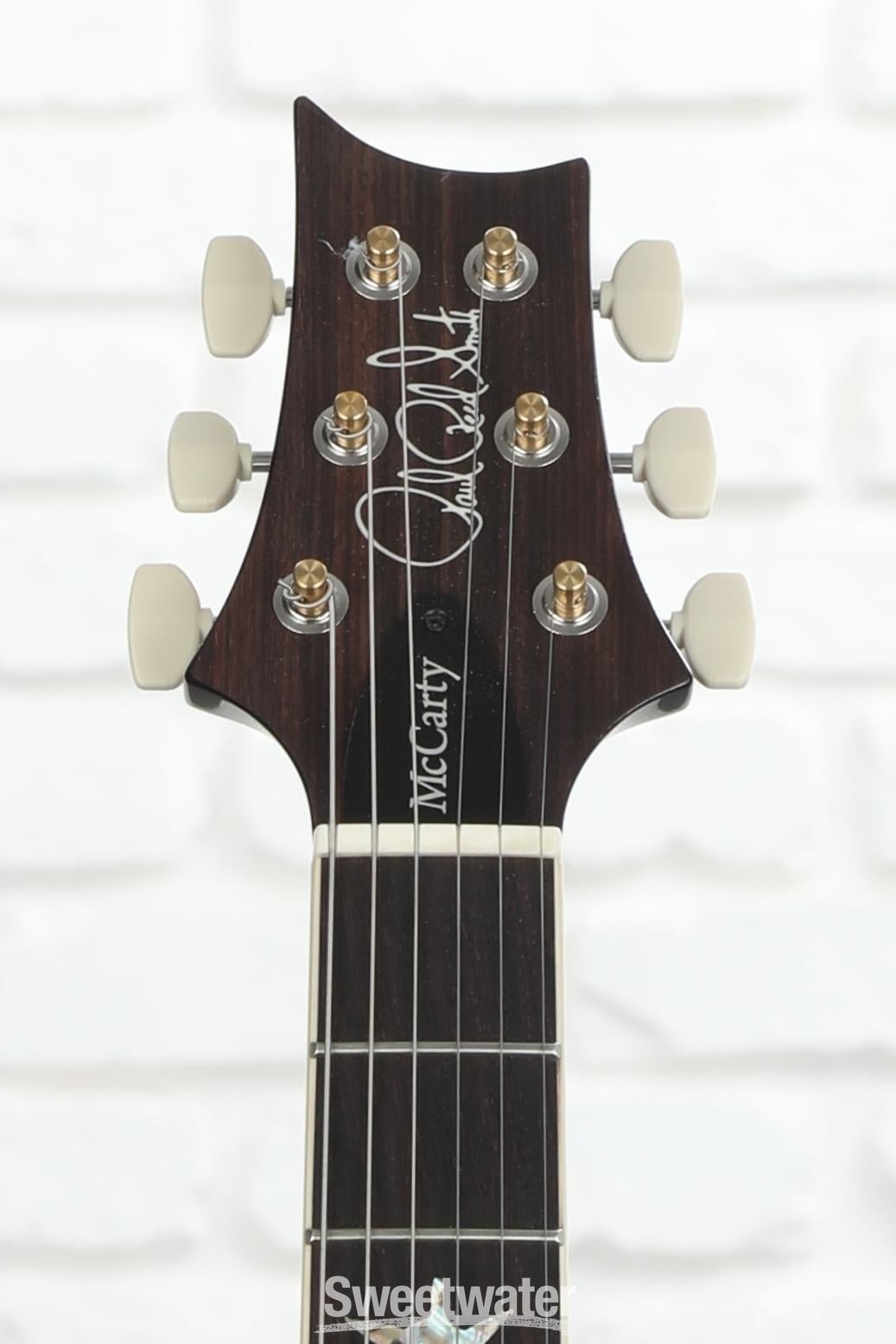 PRS McCarty Electric Guitar - Black Gold Burst with Toned Back | Sweetwater