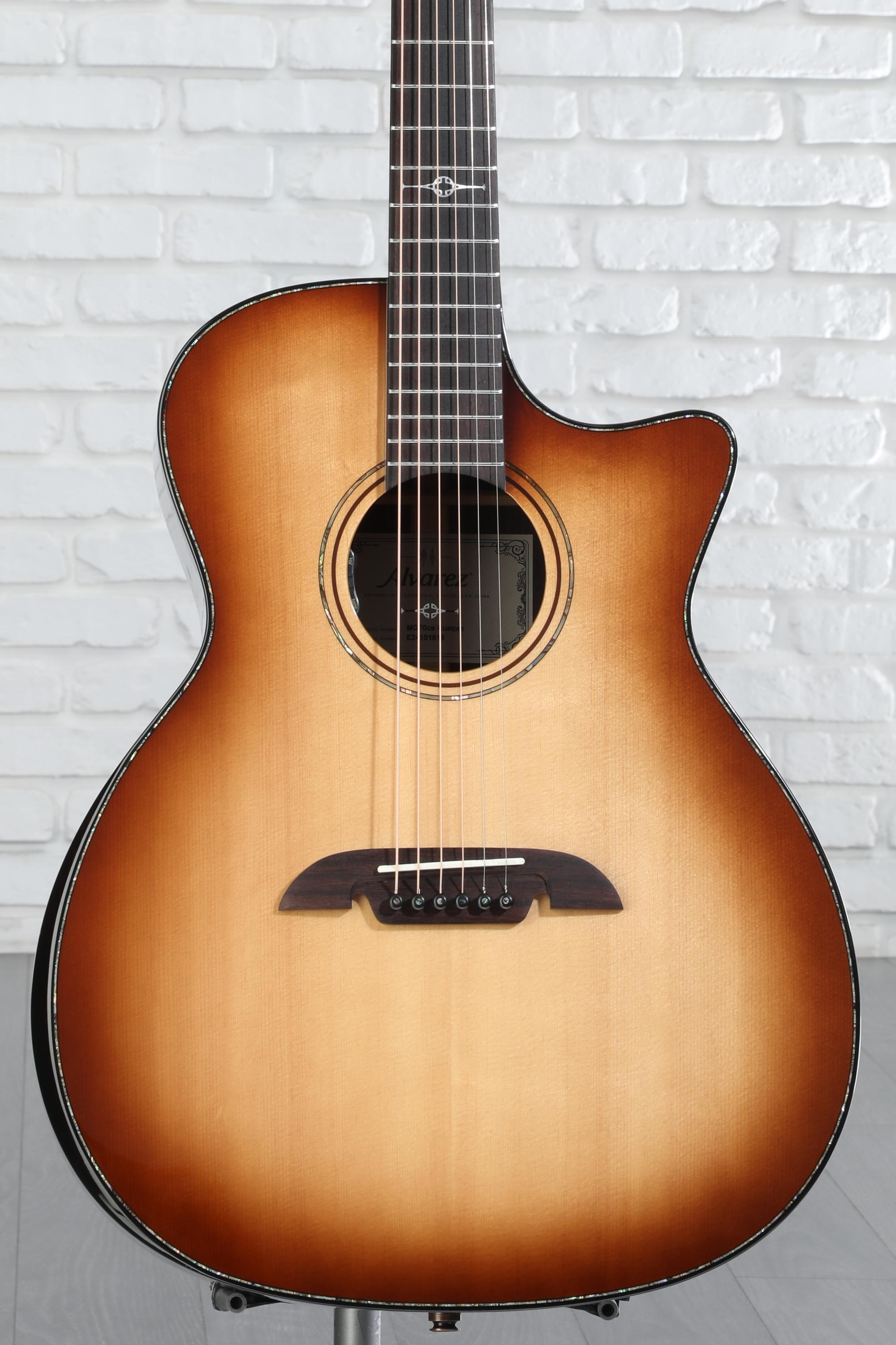 Alvarez MG70ce Custom Masterworks Series Acoustic-electric Guitar ...