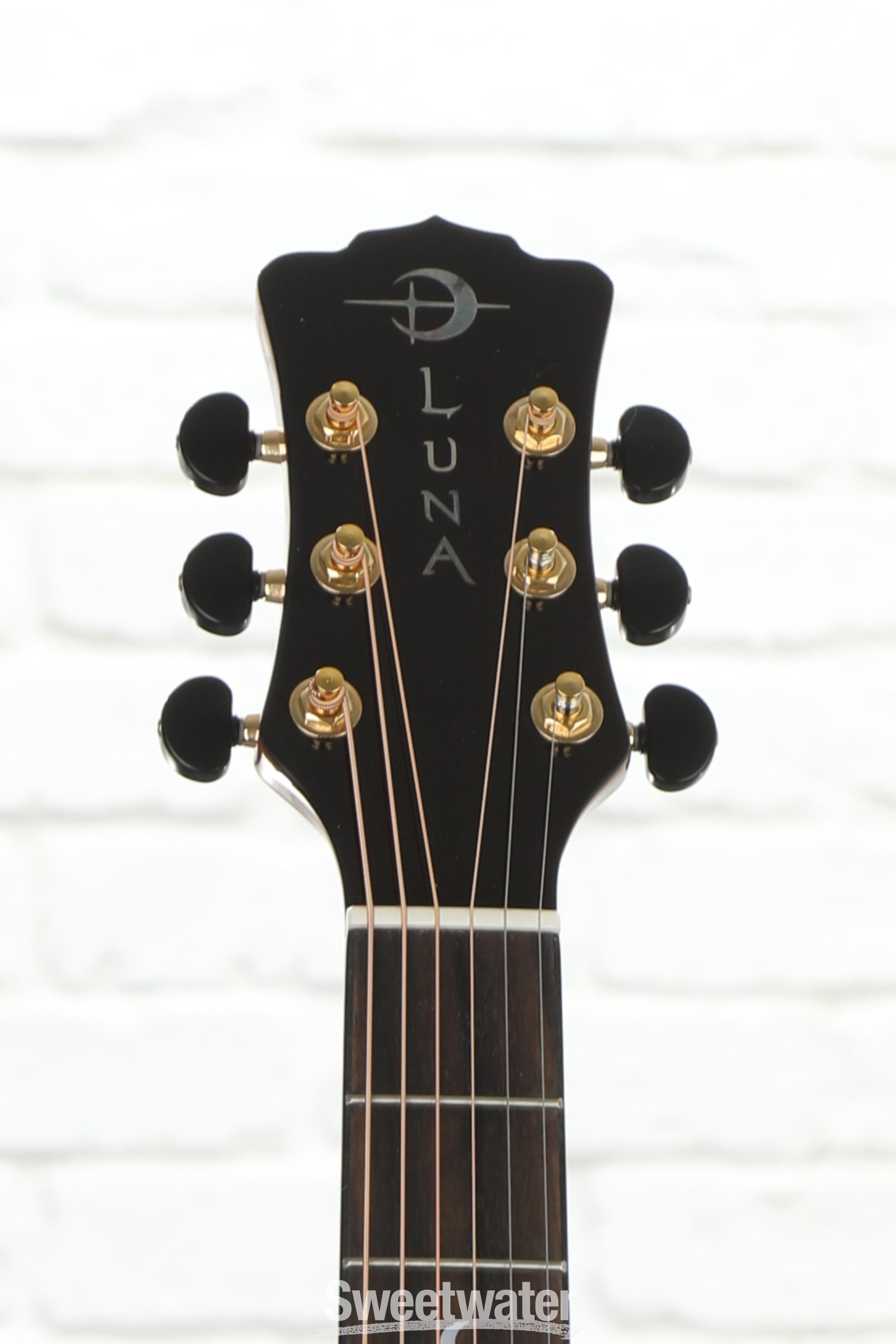 Luna Vista Wolf Acoustic-electric Guitar - Gloss Natural | Sweetwater