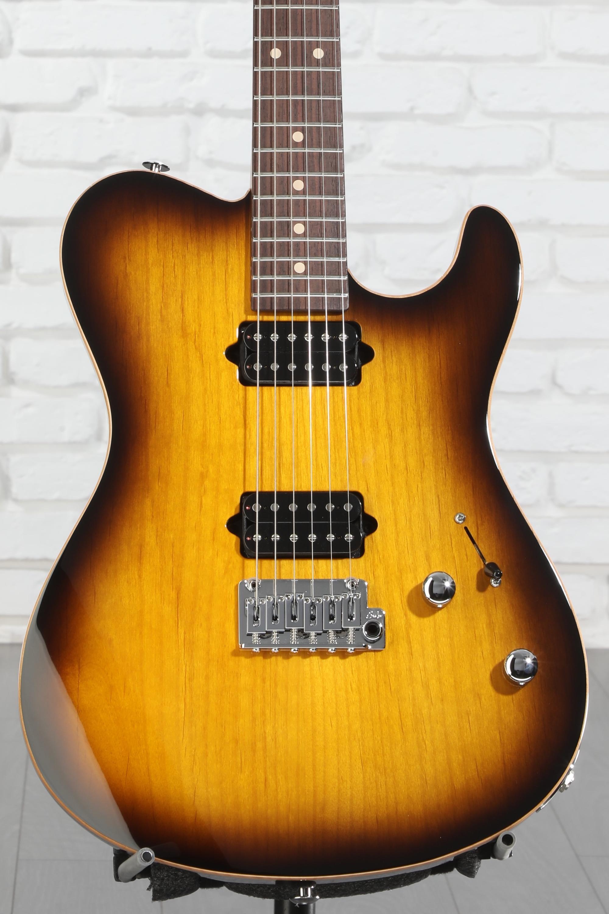 Suhr Oso Electric Guitar - 2-tone Tobacco Burst | Sweetwater