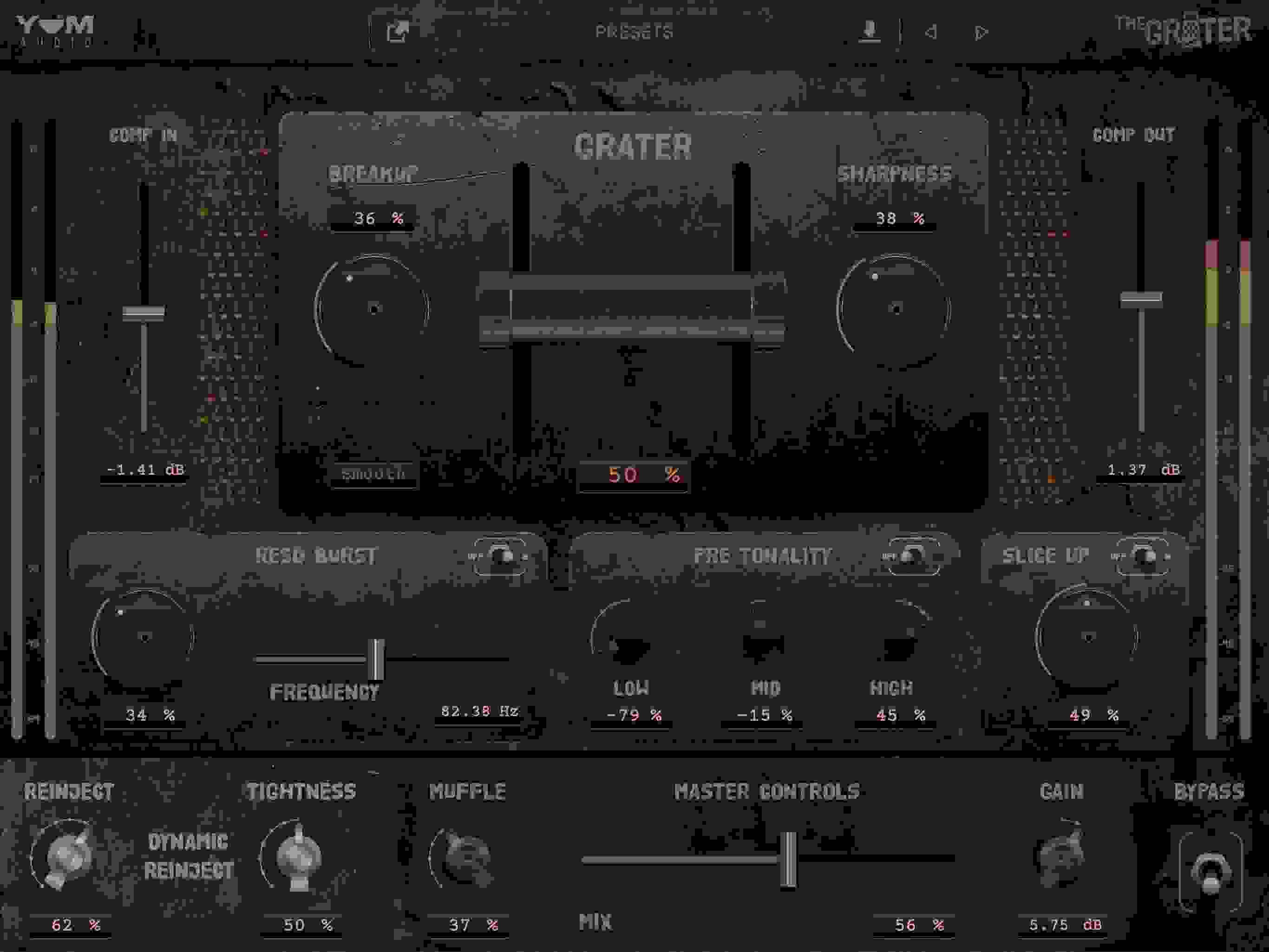 Yum Audio The Grater Extreme Doom Compressor Plug-in | Sweetwater