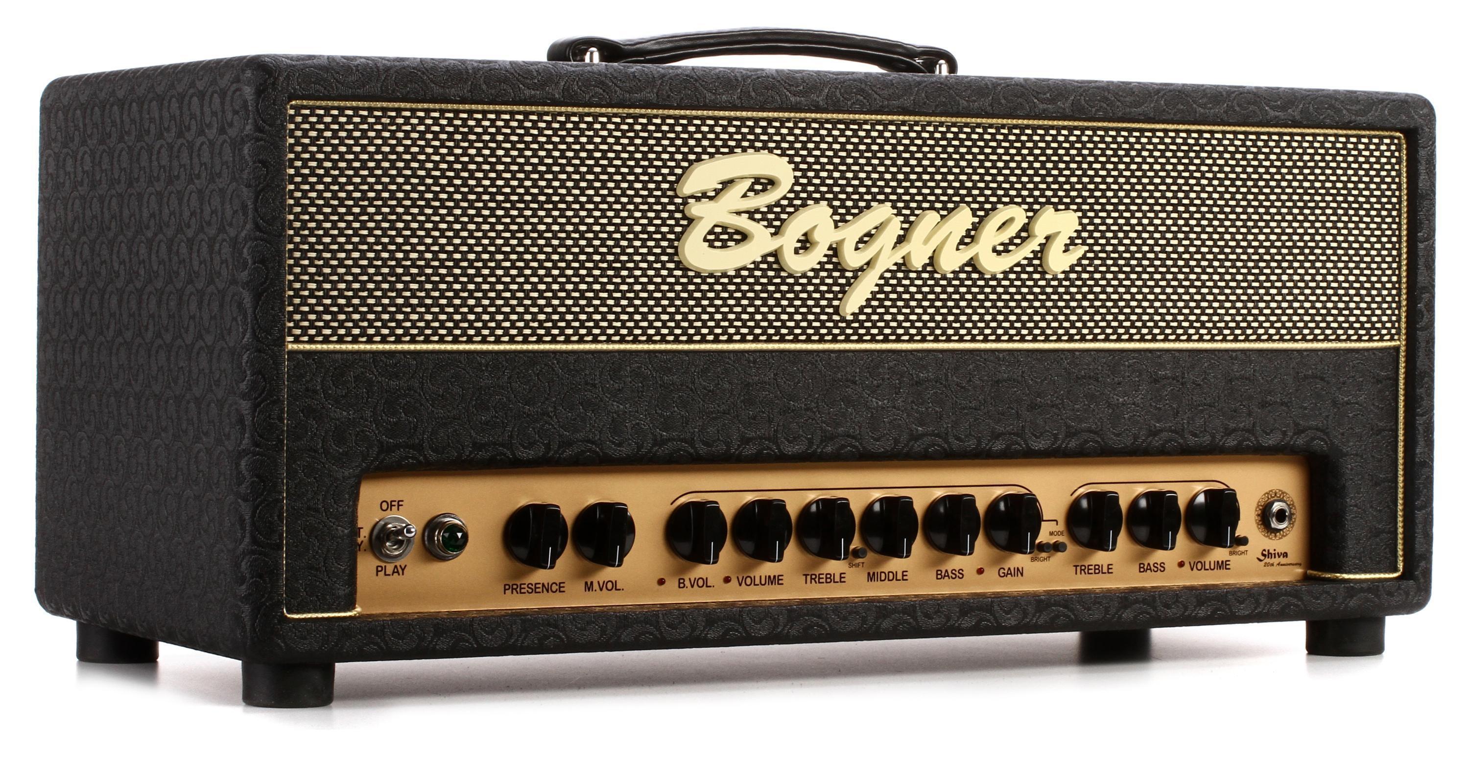 Bogner 20th Anniversary Shiva 90-watt Tube Head - No Reverb | Sweetwater