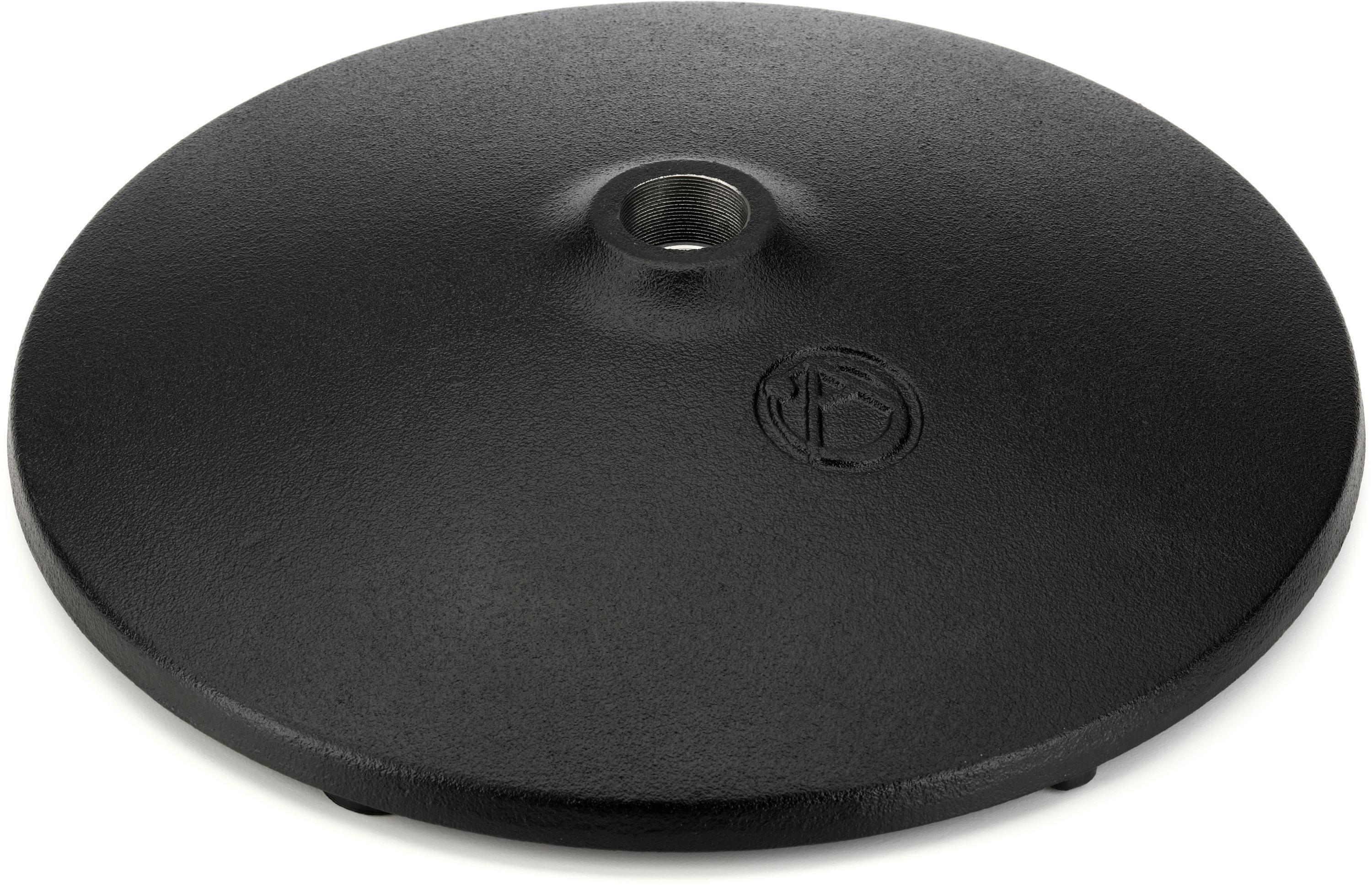 AtlasIED MS-20 B Microphone Stand Base for MS-20/MS-20E - Ebony ...