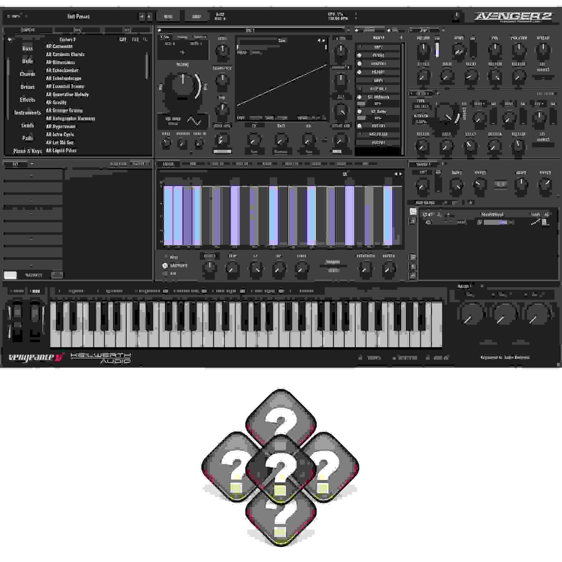 Vengeance-Sound VPS Avenger 2.0 Synthesizer and Expansion Pack Plug-in Bundle | Sweetwater