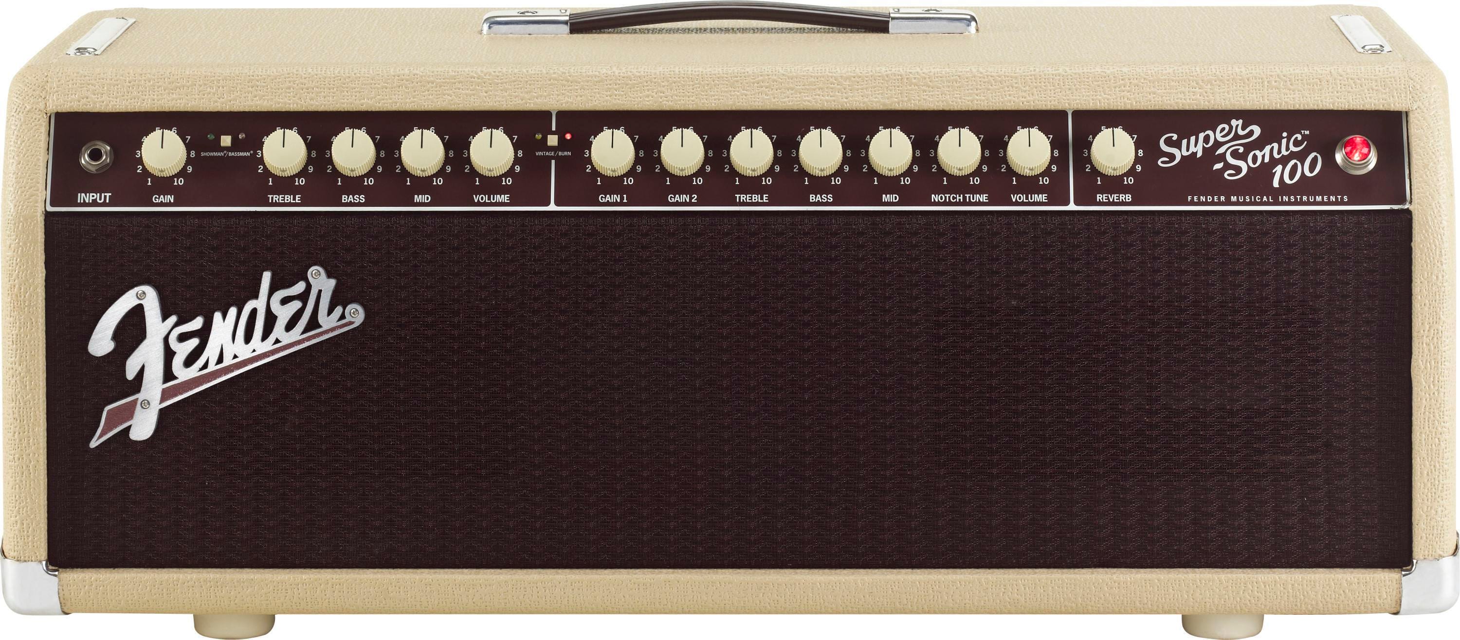 Fender Super-Sonic 100 Head - Blonde | Sweetwater