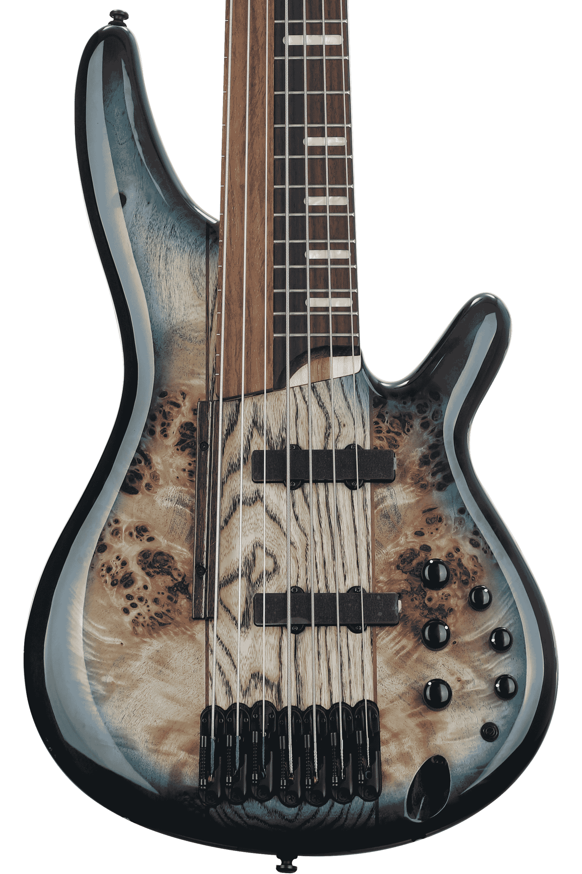 Ibanez Bass Workshop SRAS7 Ashula 7-string Bass Guitar - Cosmic Blue ...