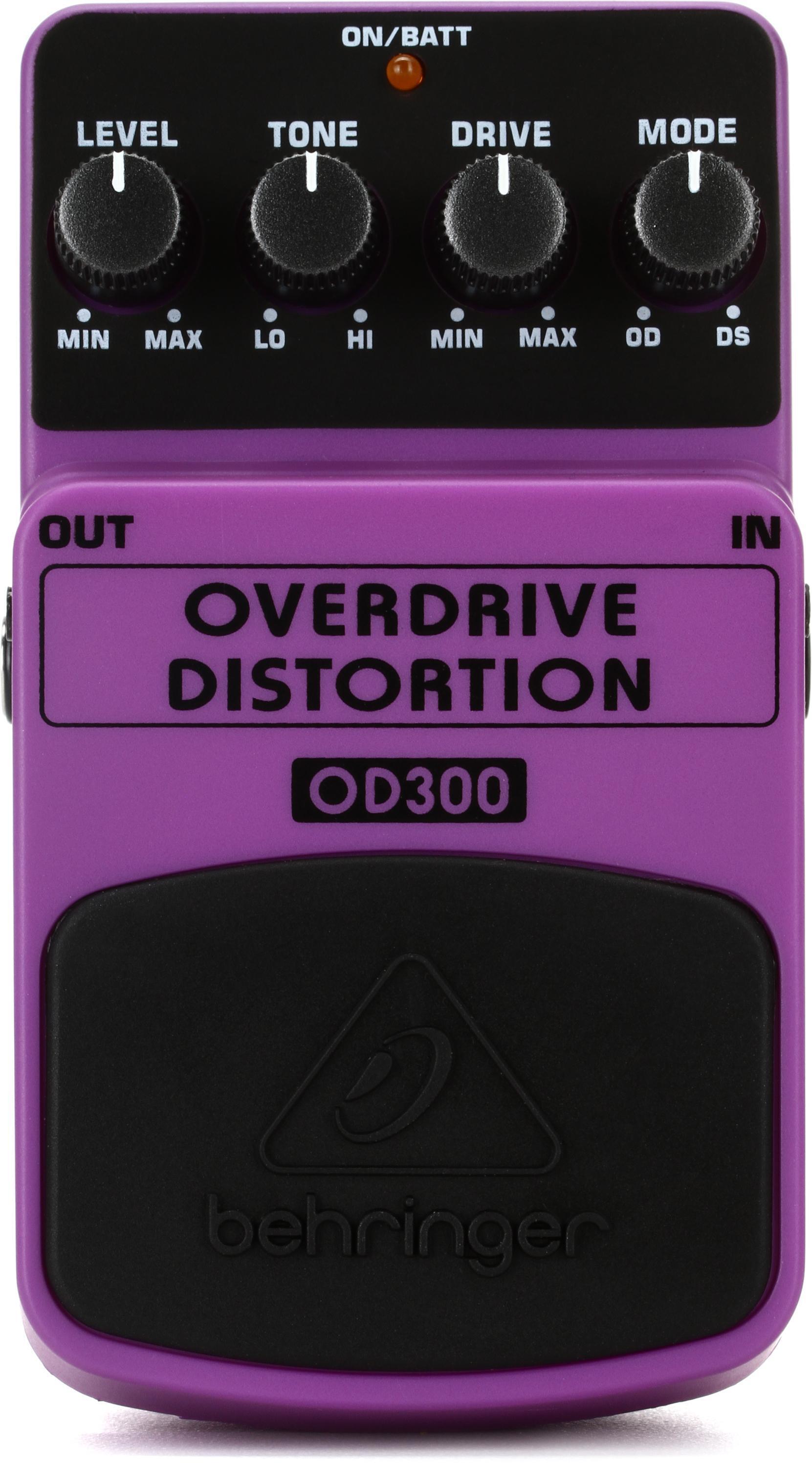 Behringer OD300 Overdrive / Distortion Pedal | Sweetwater