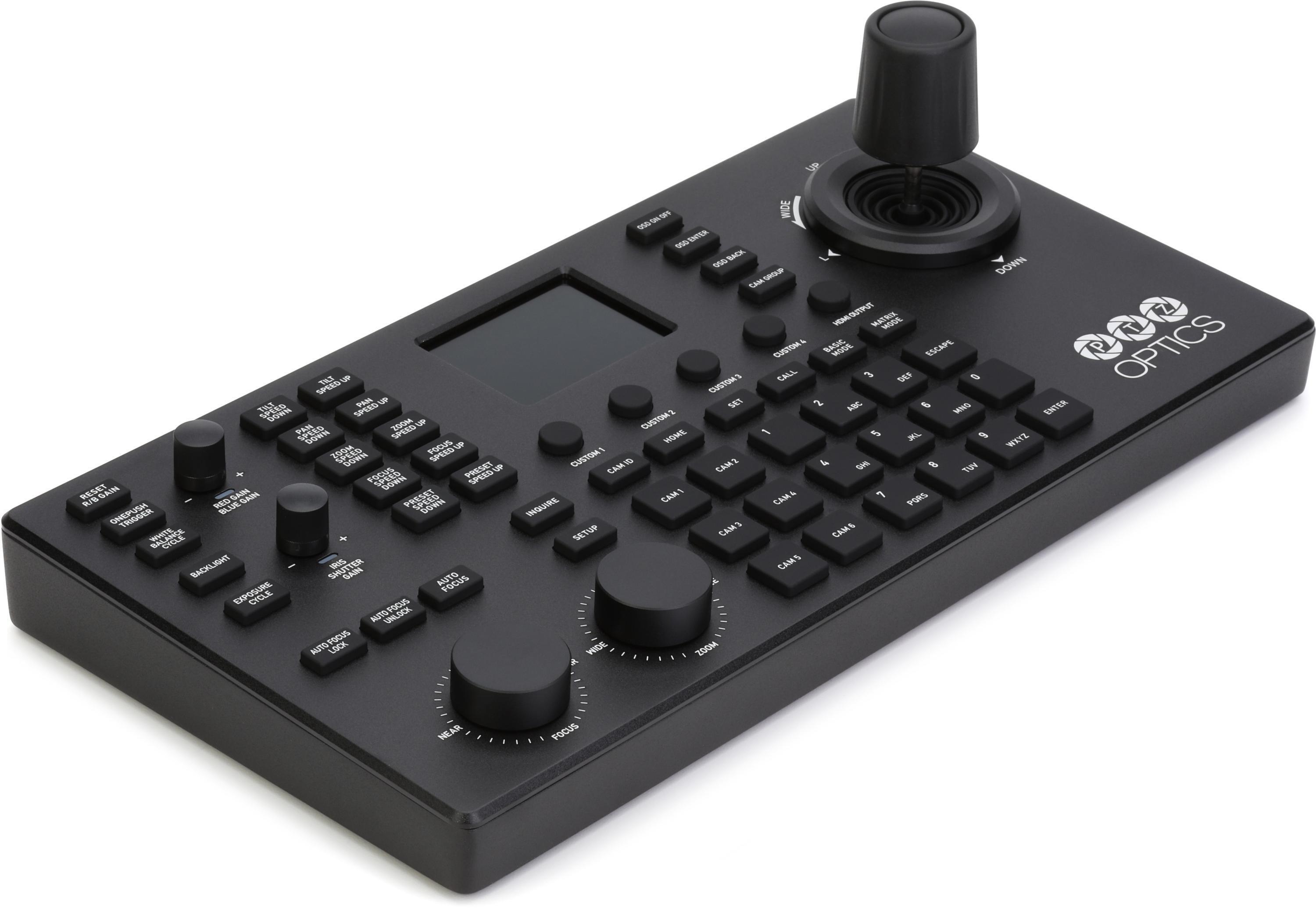 PTZOptics SuperJoy-G1 Camera Joystick Controller | Sweetwater