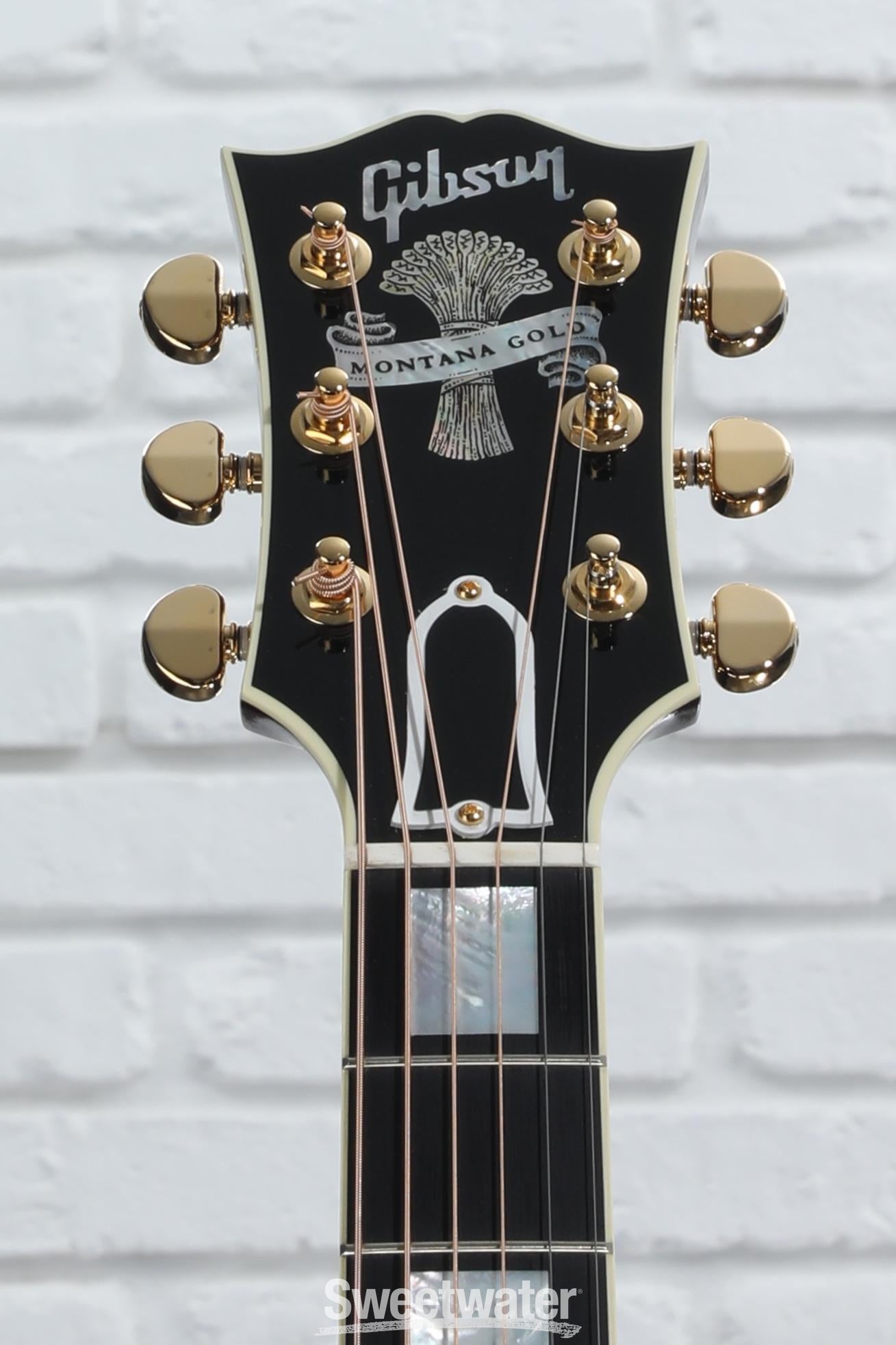 Gibson Acoustic Dealer Select Montana Gold Acoustic-electric Guitar ...