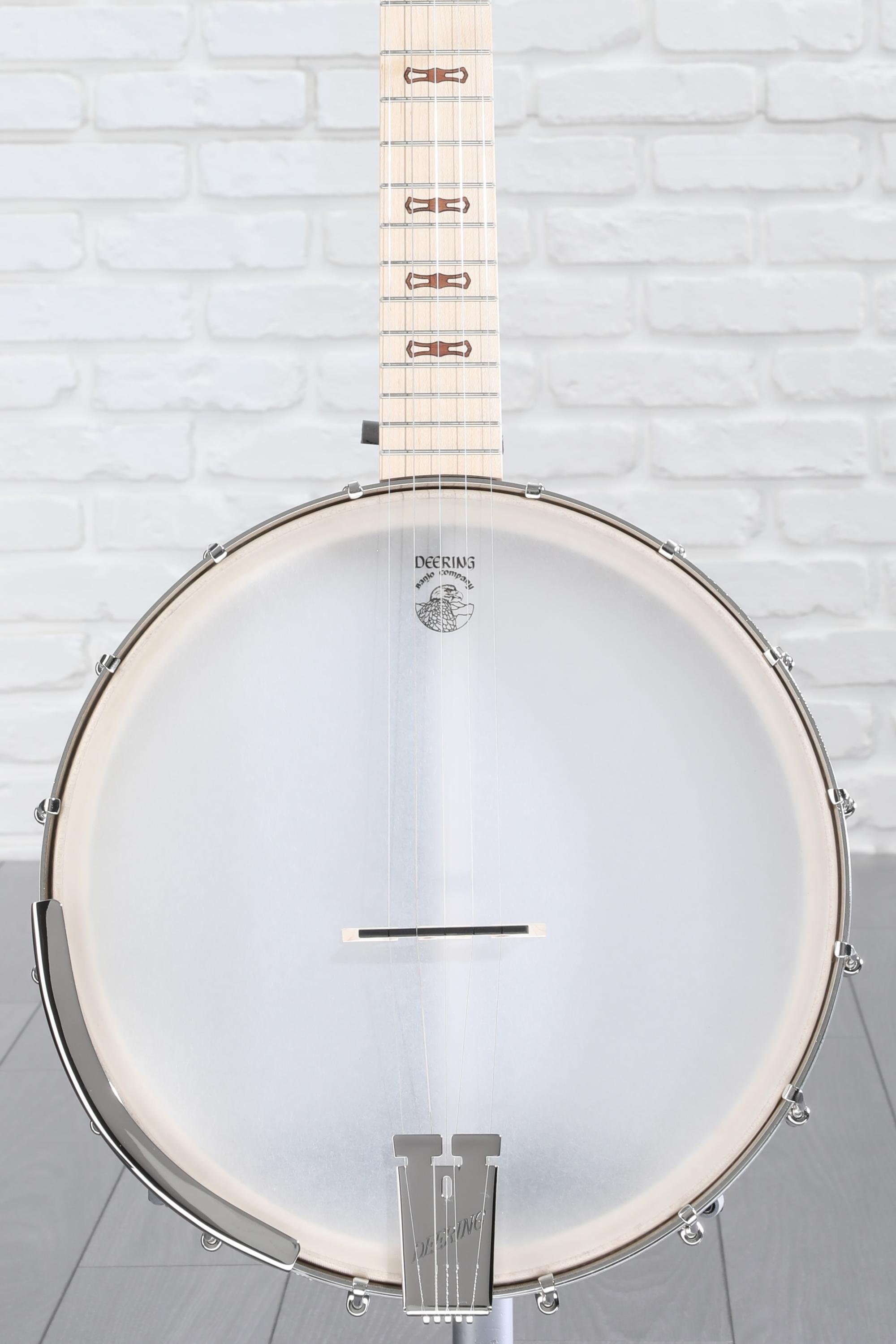 Deering Goodtime Americana 5-string Open-back Banjo - Natural Maple ...