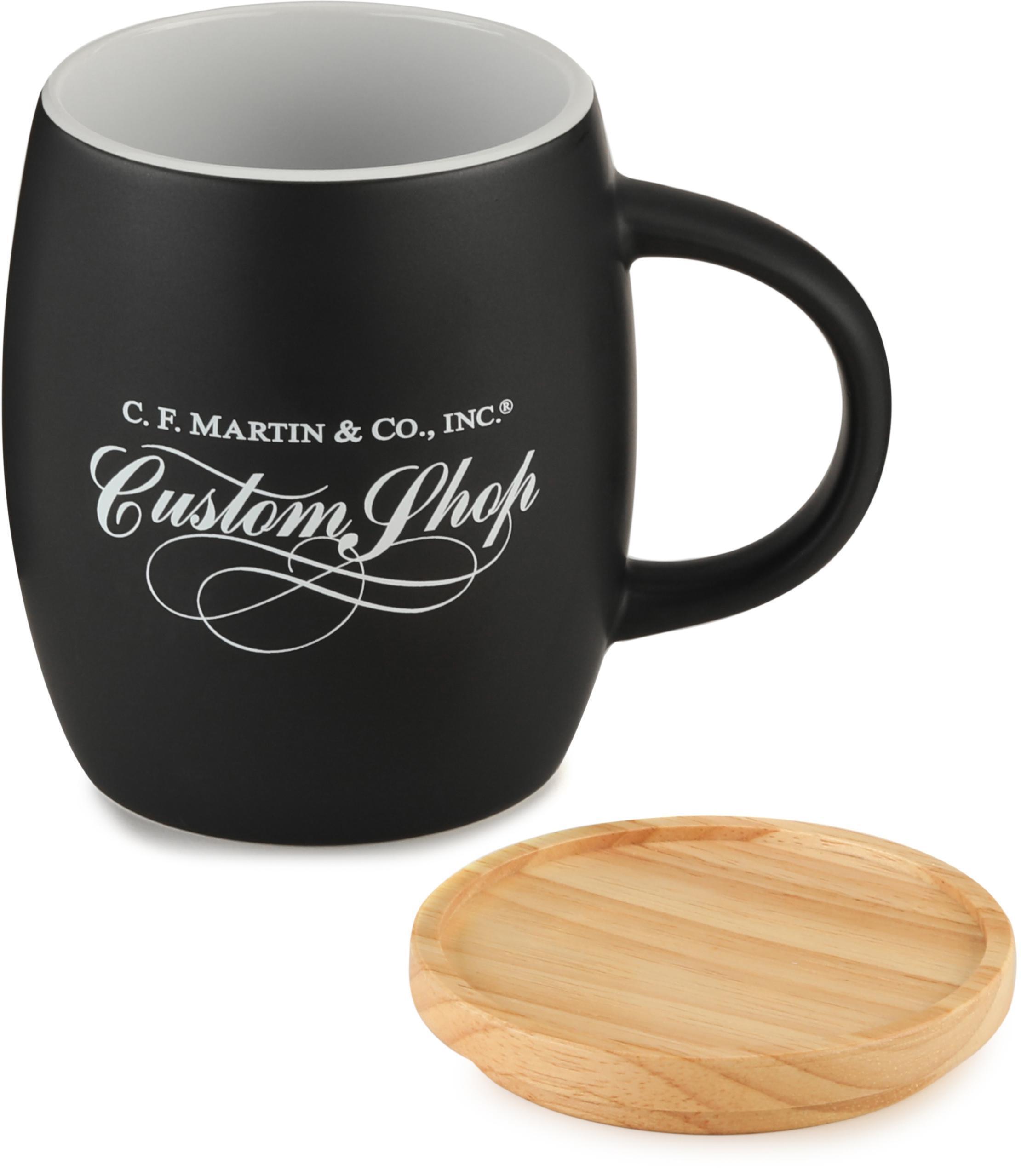 Martin Custom Shop Logo Mug - Black | Sweetwater