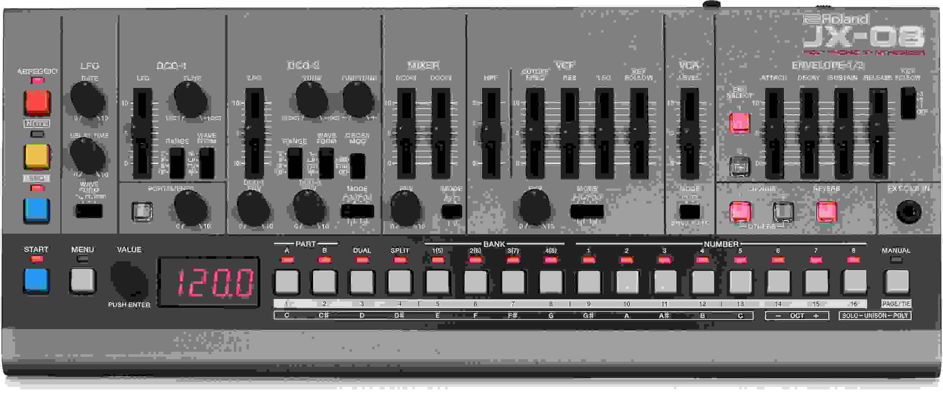 Roland JX-08 Boutique Series JX-8P Sound Module | Sweetwater