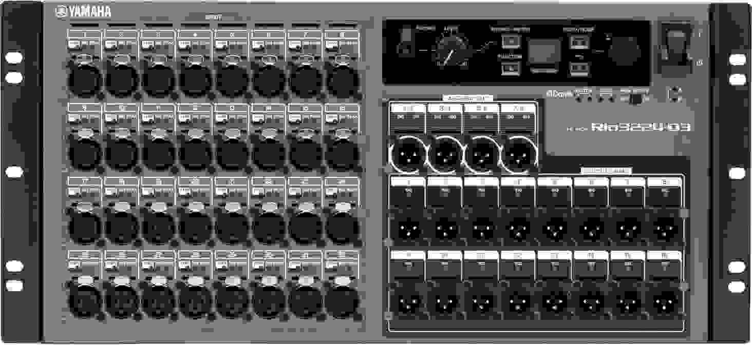 Yamaha Rio3224-D3 32-input/24-output Dante Stage Box | Sweetwater