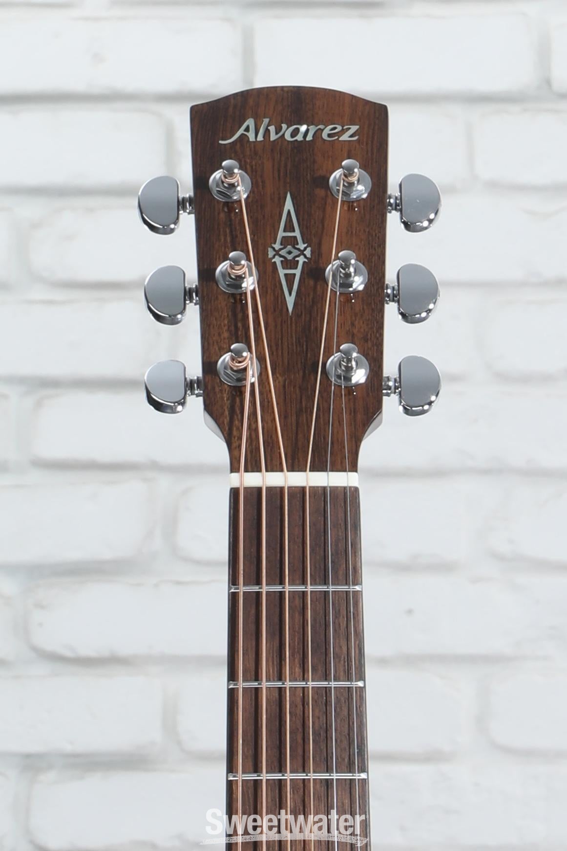 Alvarez AED90ce Armrest Artist Elite Series Acoustic-electric Guitar ...