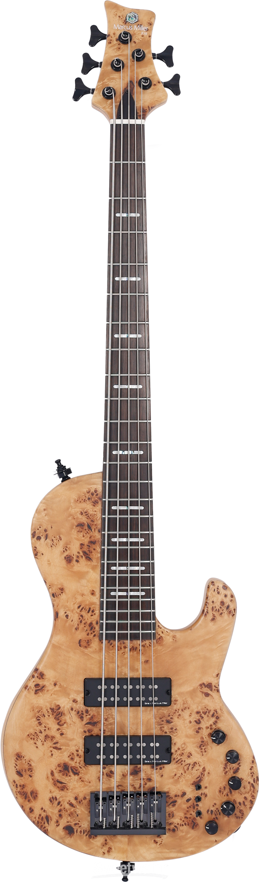 Sire Marcus Miller F10 5-string Bass Guitar - Natural Satin | Sweetwater