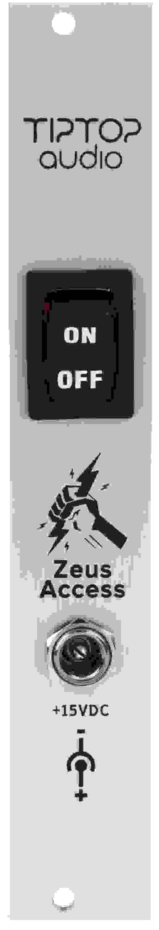 Tiptop Audio Zeus Access - Power Switch for ZEUS Power systems | Sweetwater