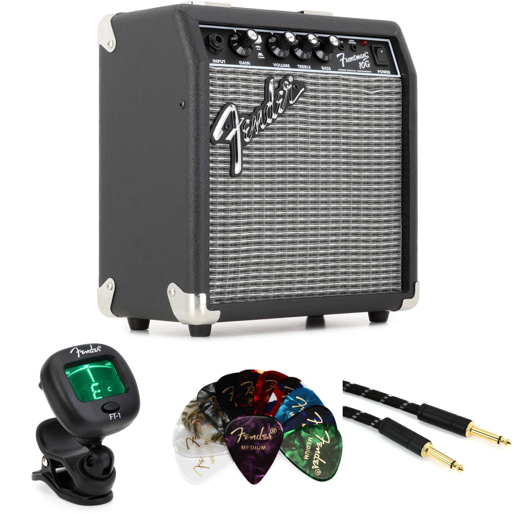 Fender Frontman 10-watt Combo Essentials Bundle | Sweetwater