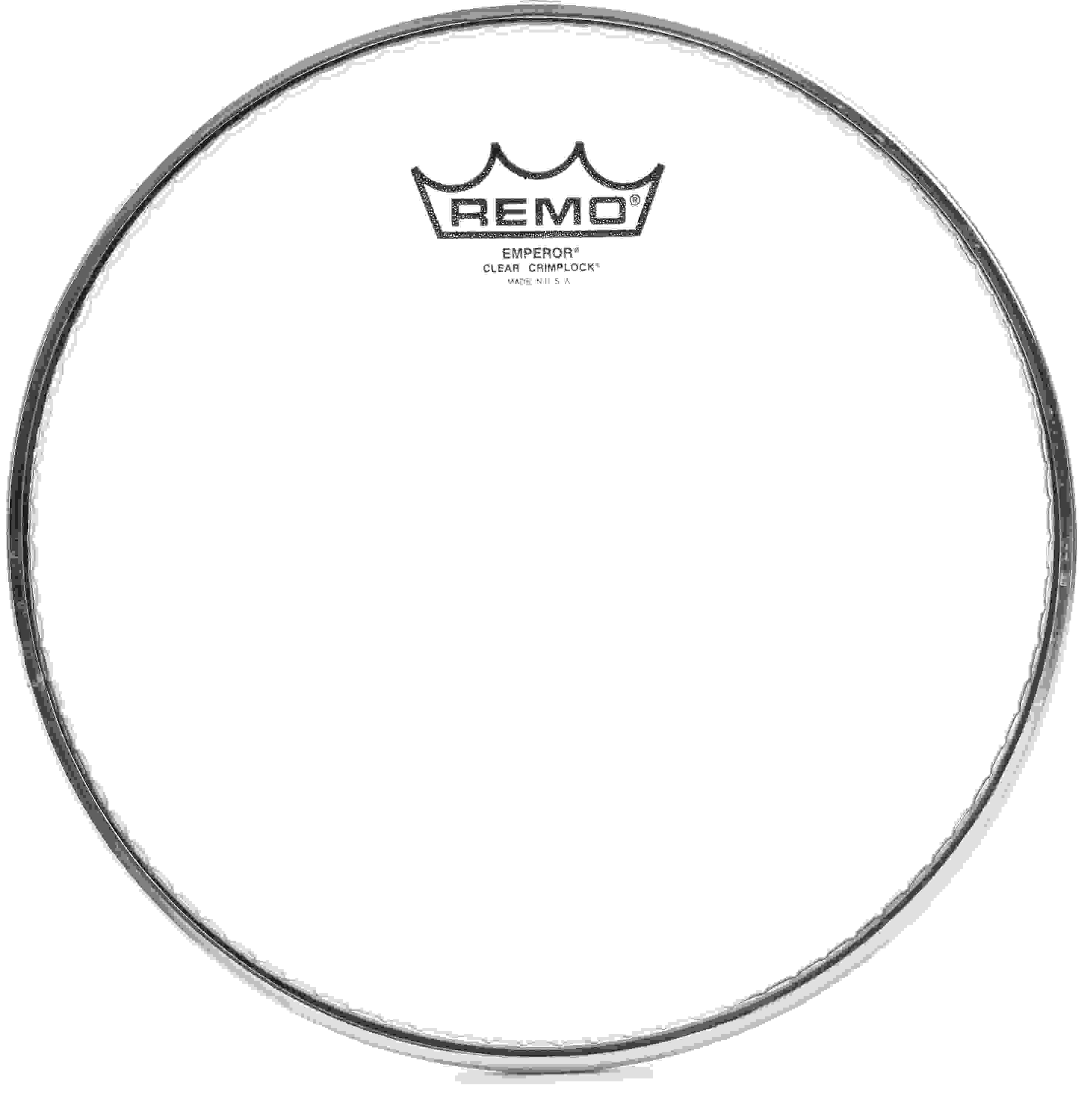 Remo Emperor Clear Crimplock Tenor Drumhead - 10 inch | Sweetwater